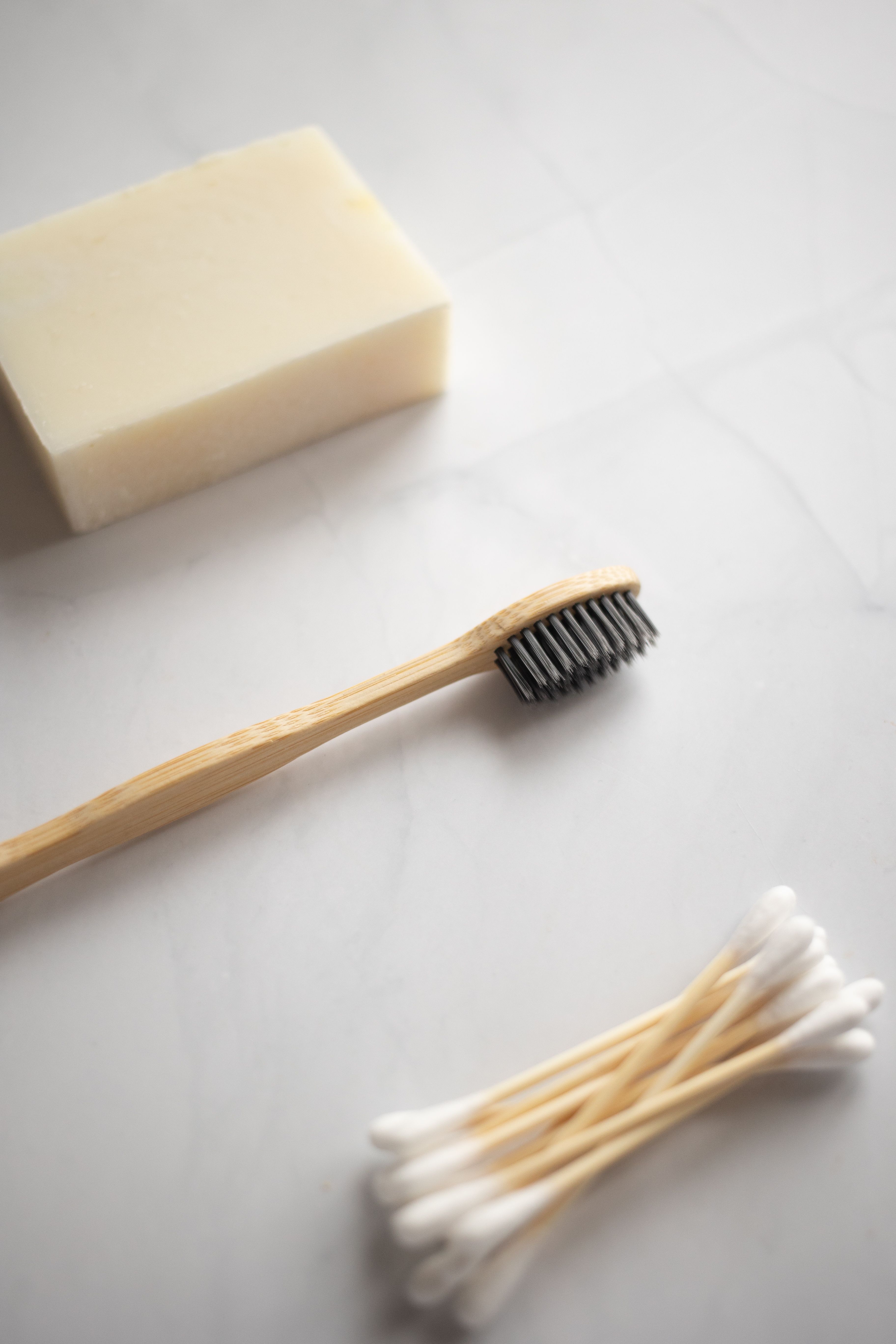 Set of natural reusable cosmetic products · Free Stock Photo