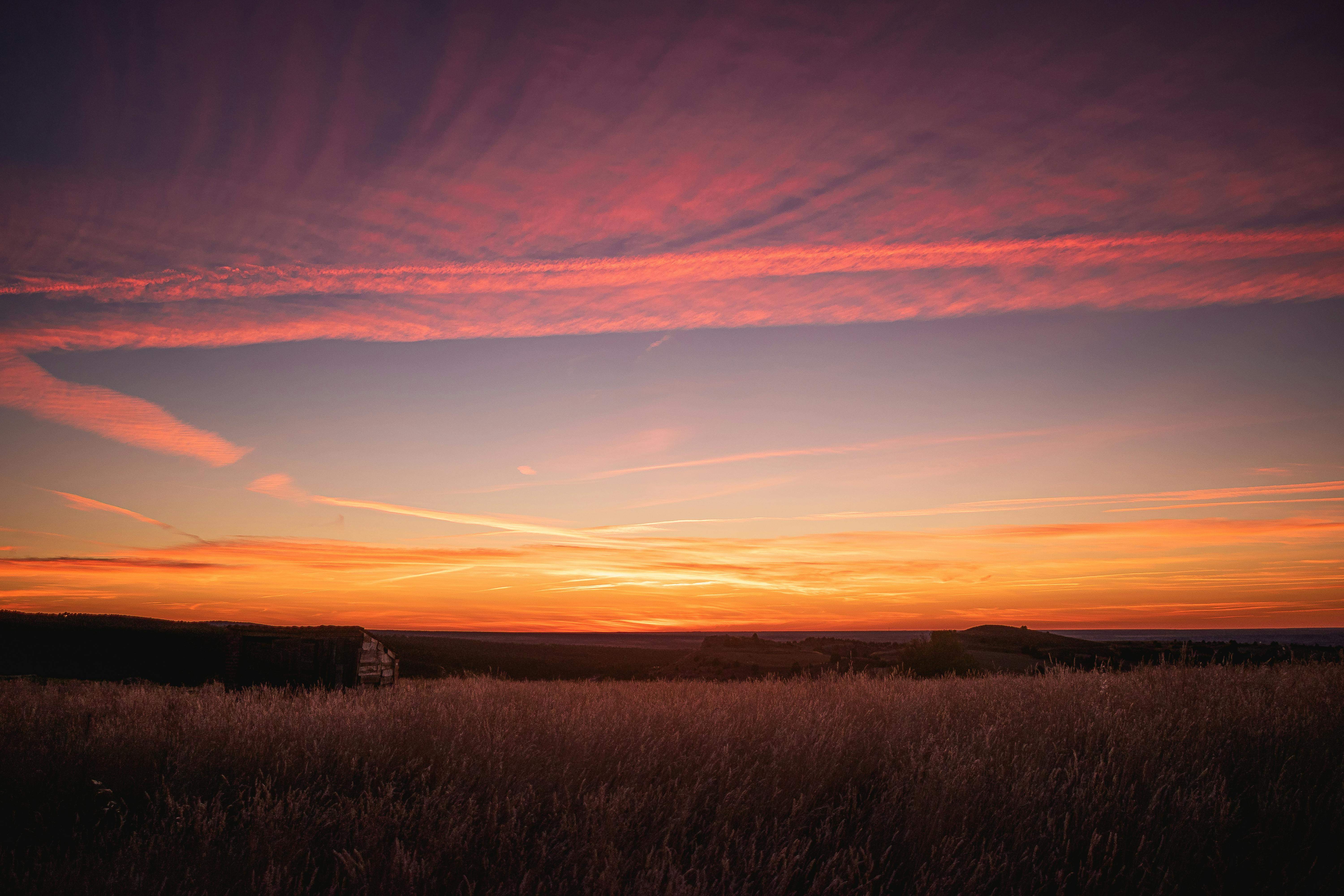 Golden Hour Clouds · Free Stock Photo