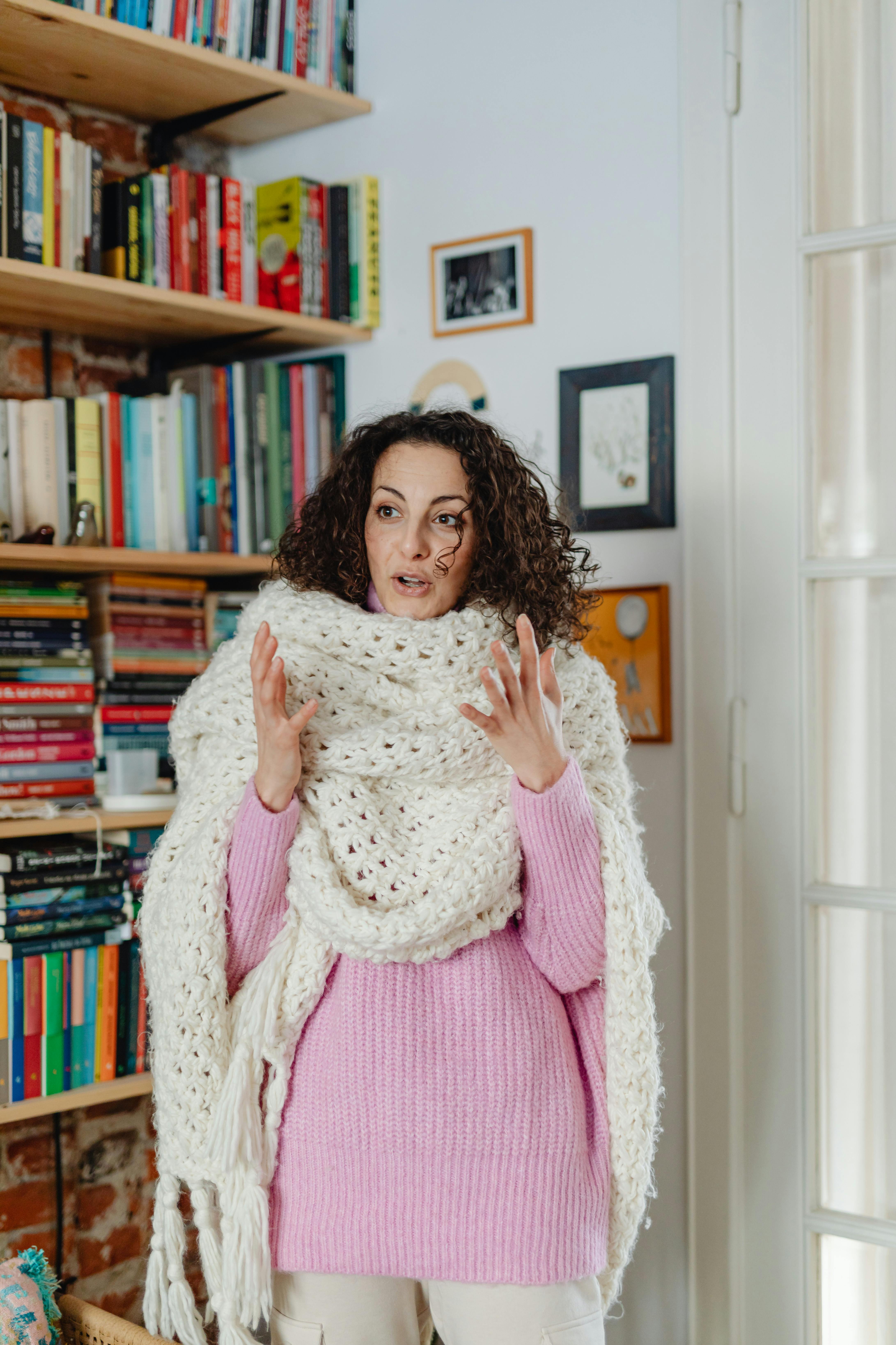 Woman Wearing Wool · Free Stock Photo