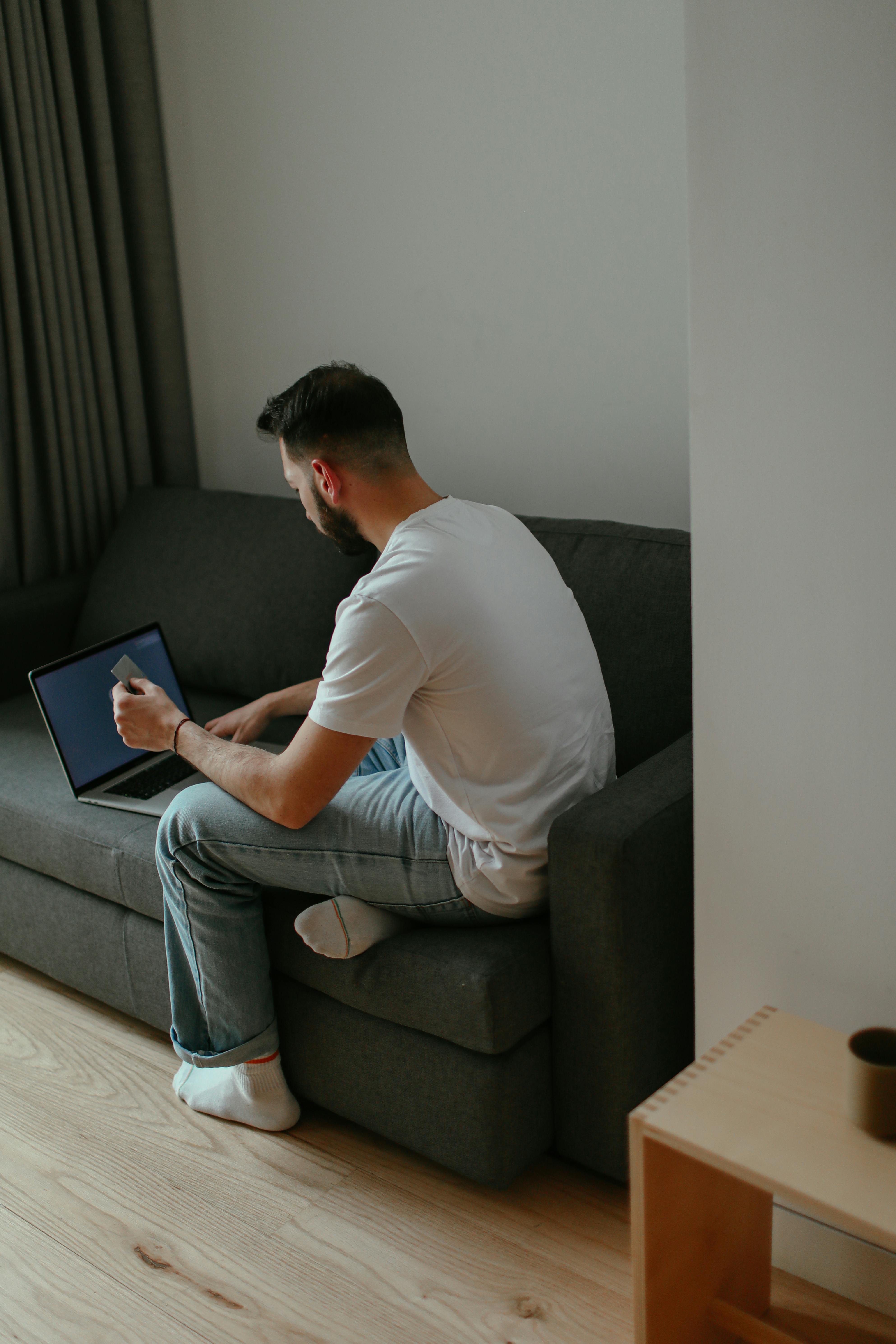 A Man Making a Purchase Online · Free Stock Photo
