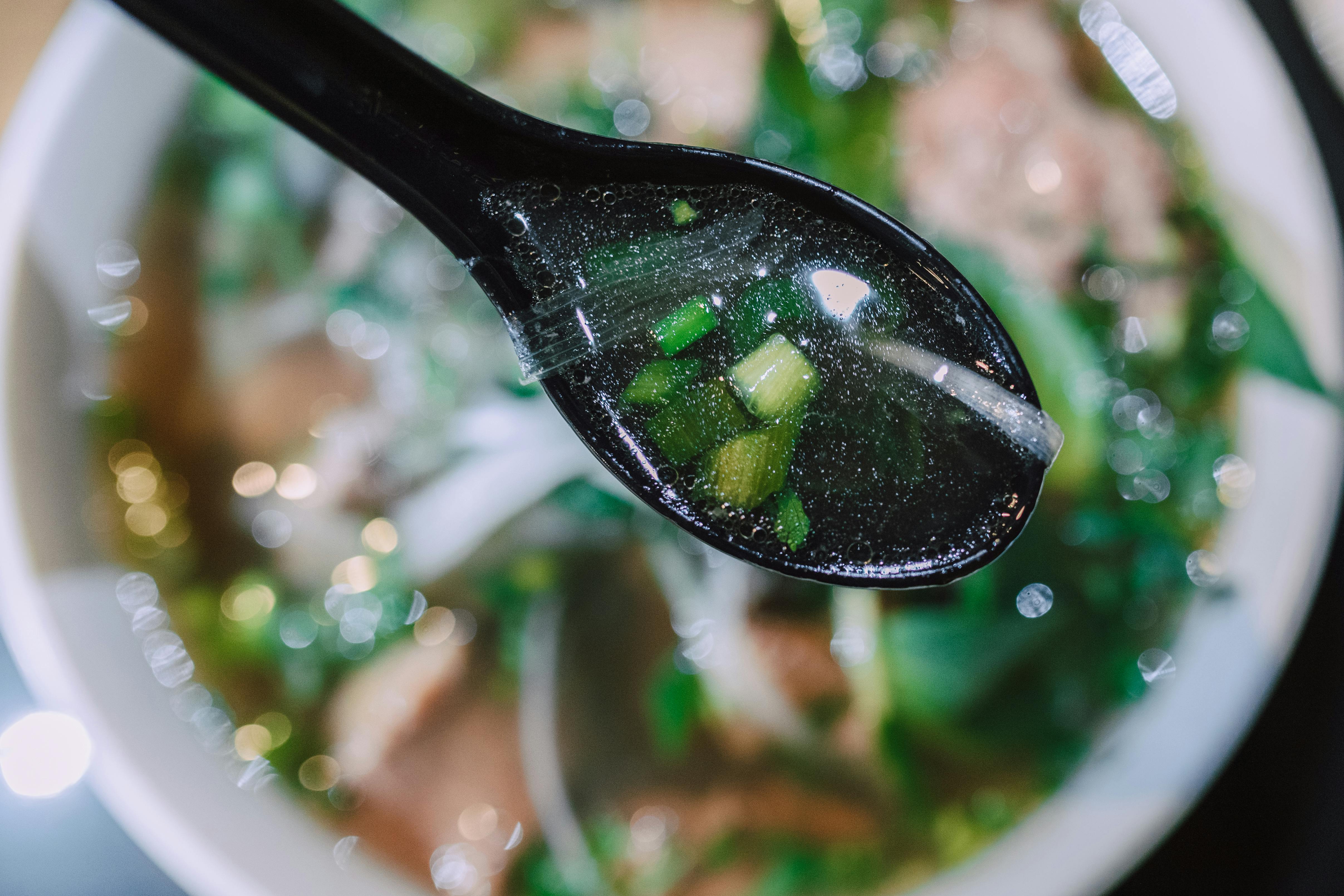 Close Up Shot of a Plastic Spoon · Free Stock Photo