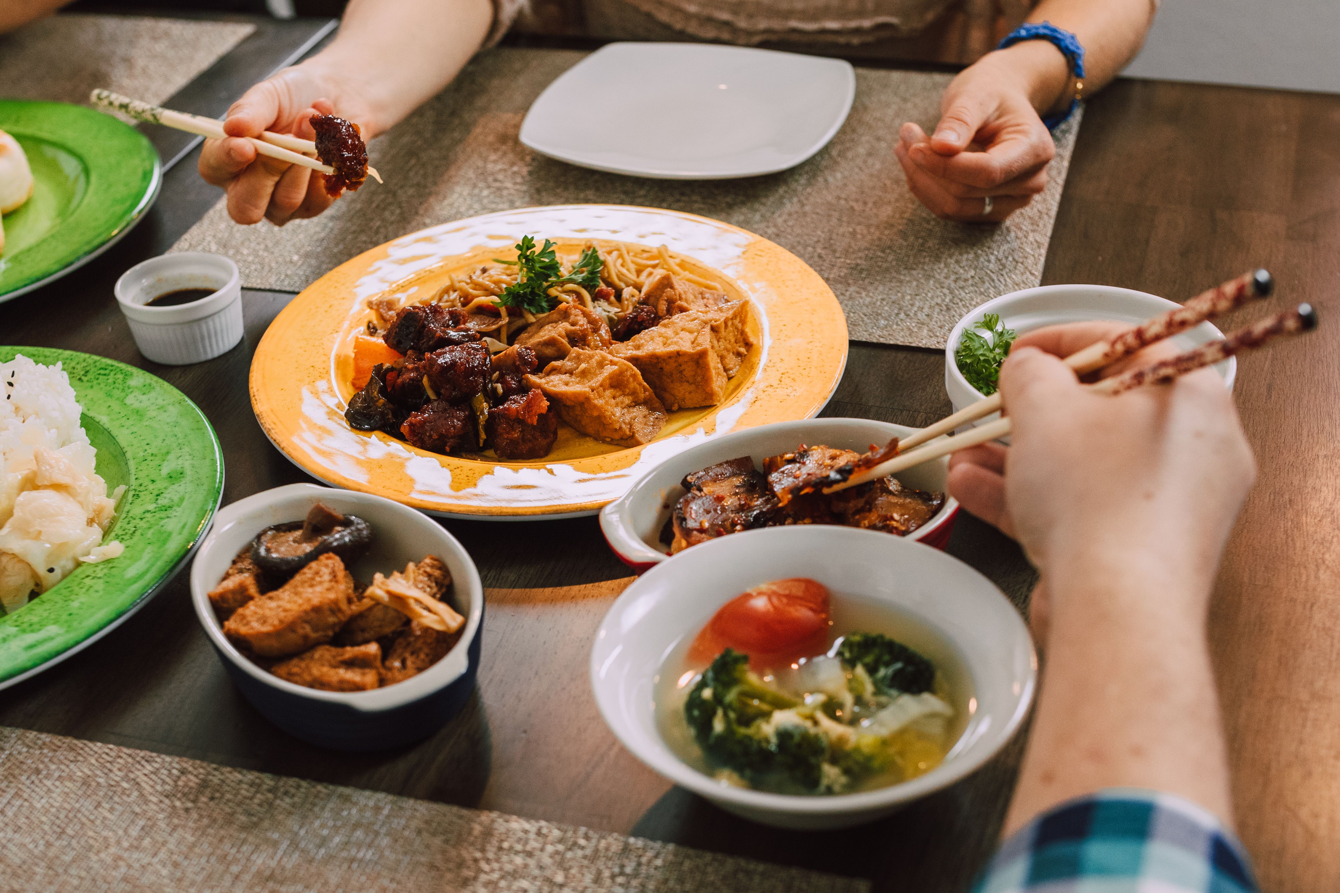 Free stock photo of asian cuisine, asian food, bean curd, bowl, chicken ...