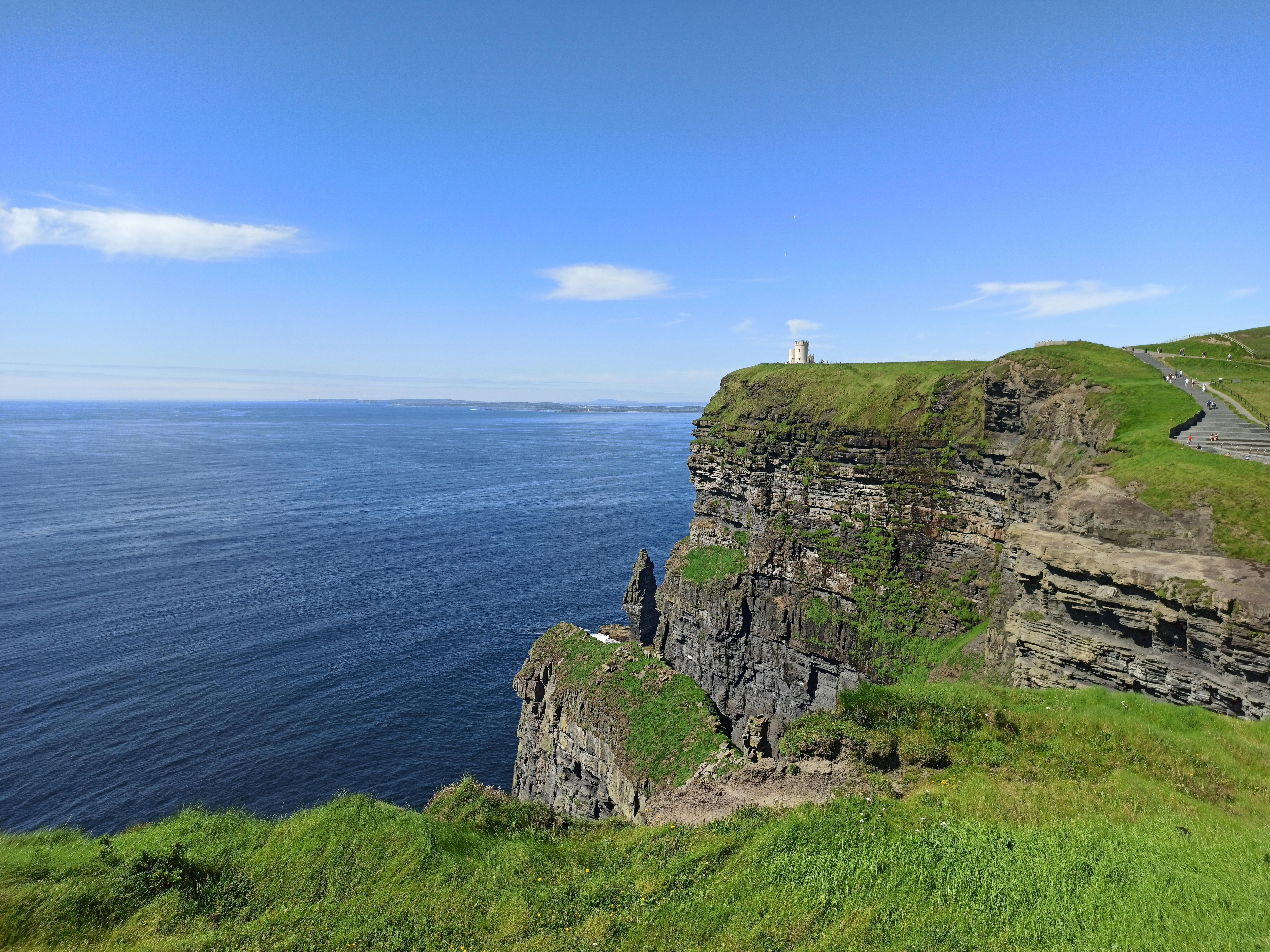 Photo of a Cliff Under Blue Sky · Free Stock Photo