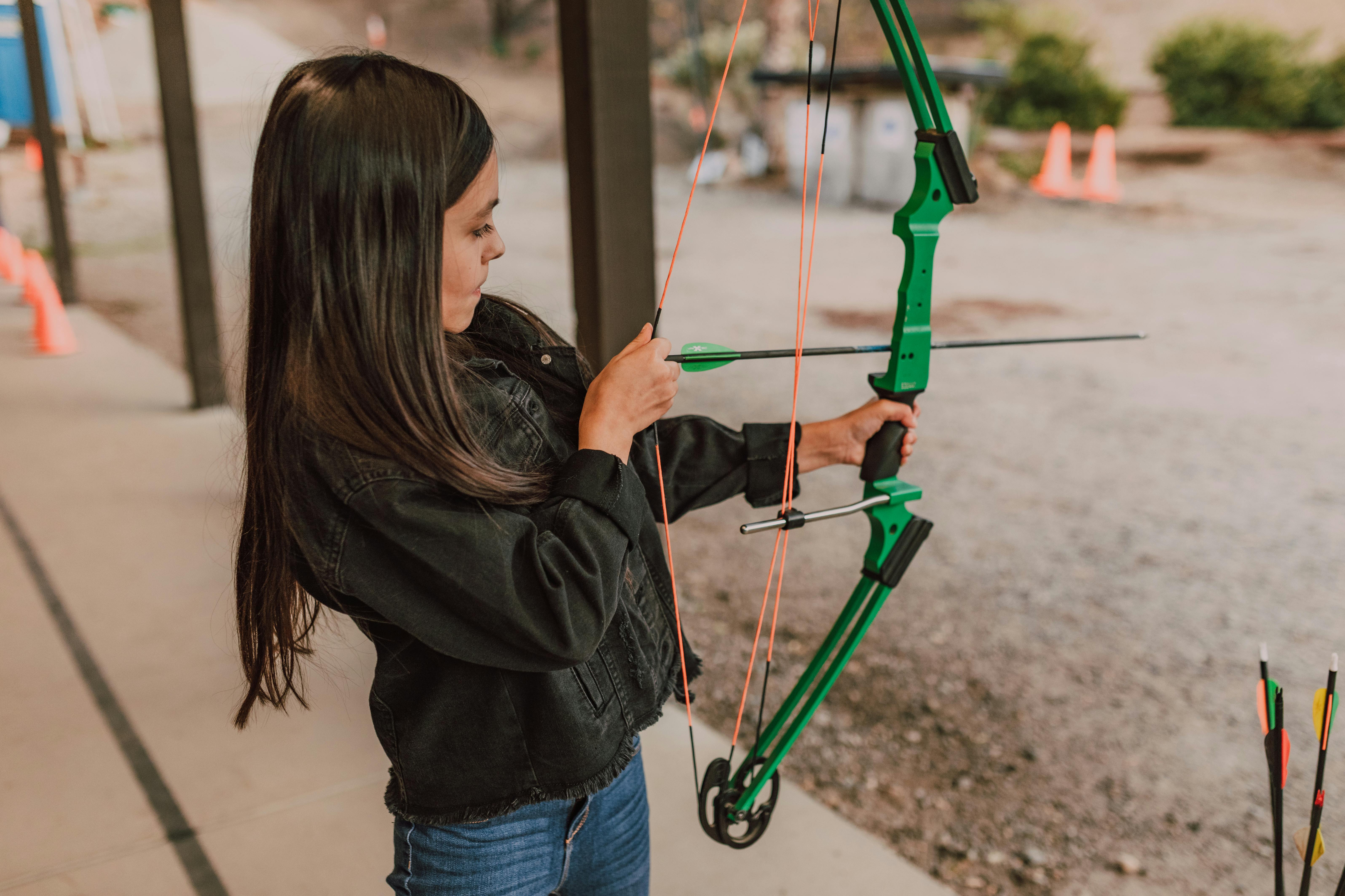 Bow With An Arrow Pulled Back Photos, Download The BEST Free Bow With ...