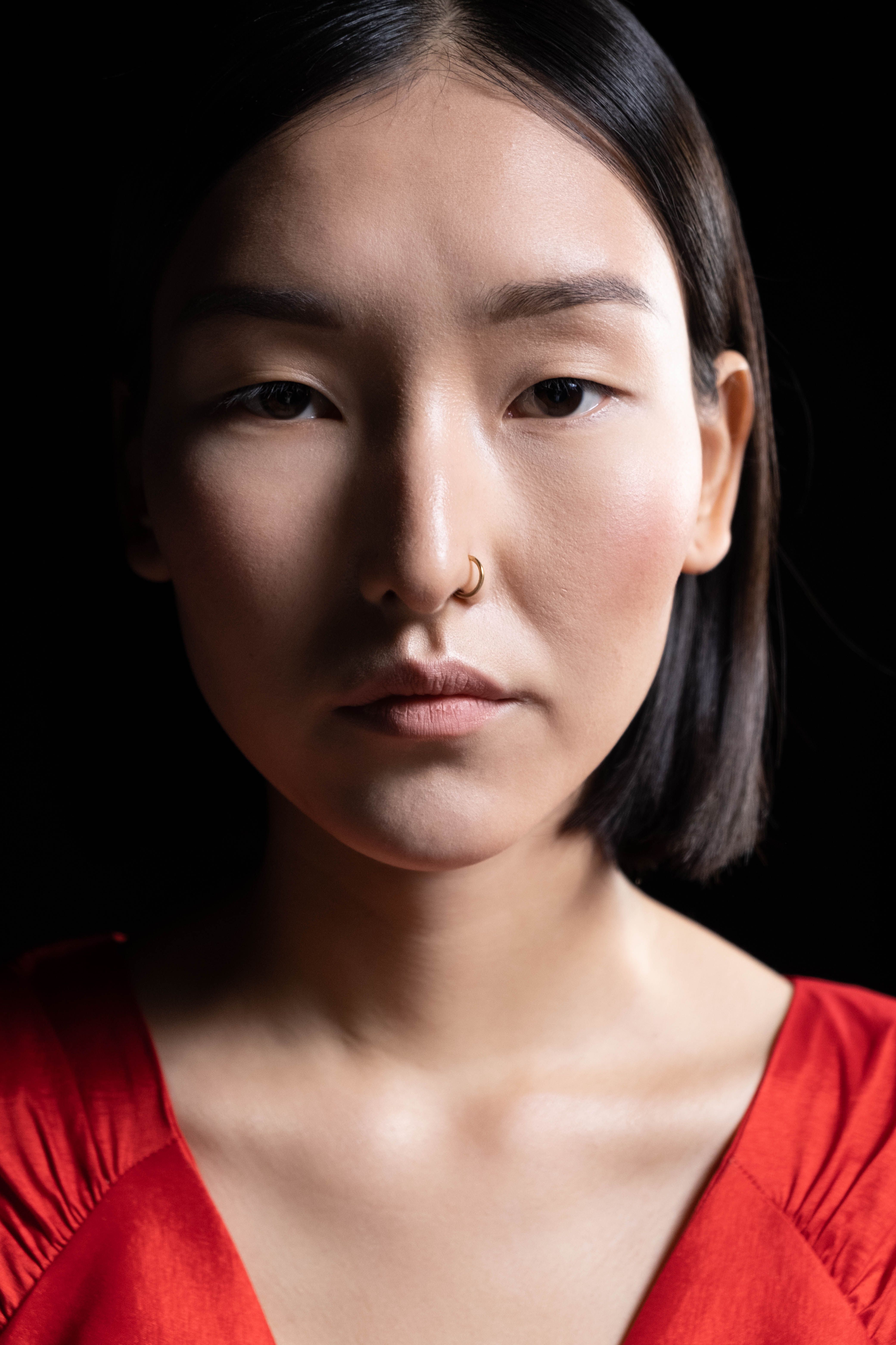 A Woman with Nose Piercing · Free Stock Photo