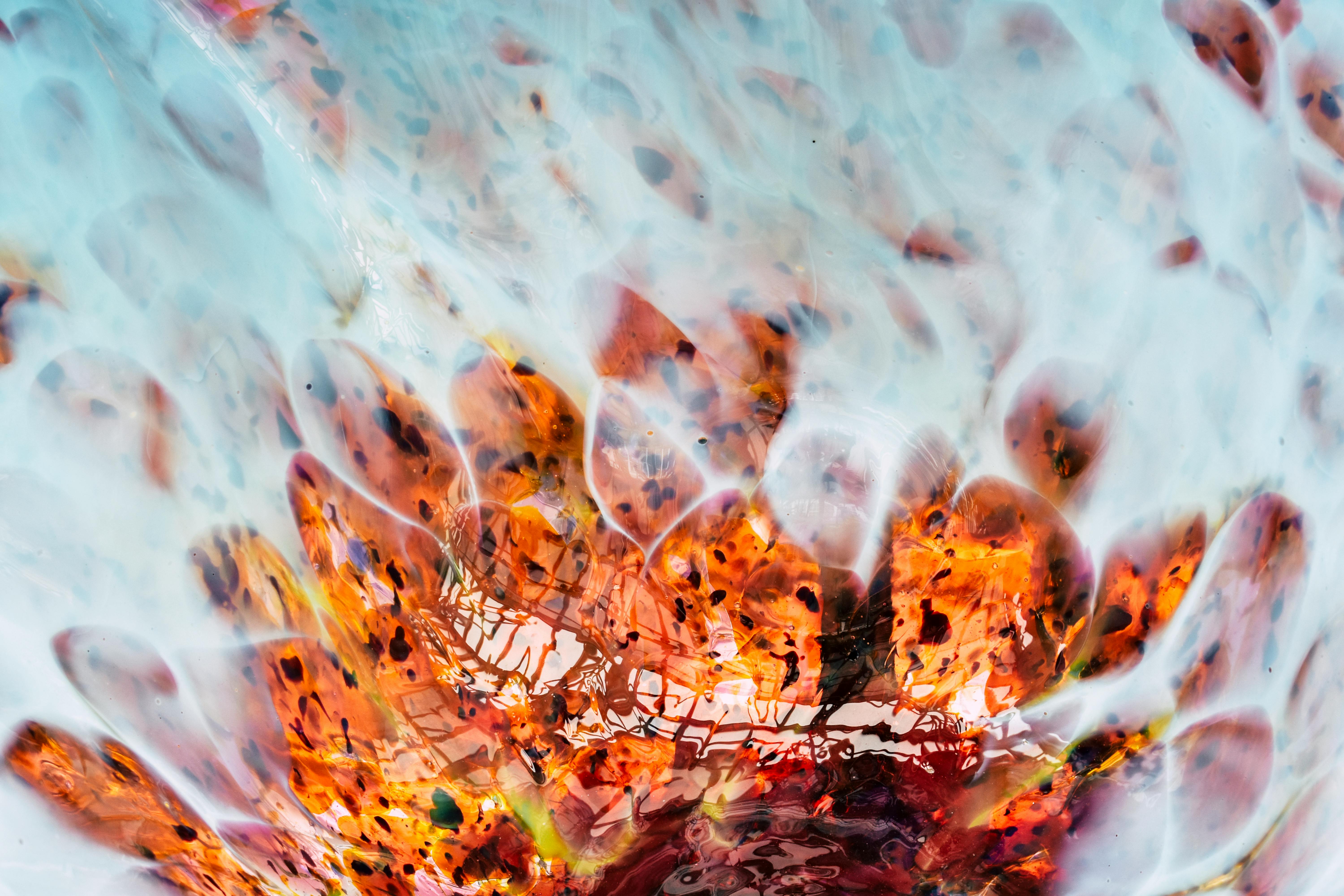 Close-up of Abstract Color Art Piece · Free Stock Photo