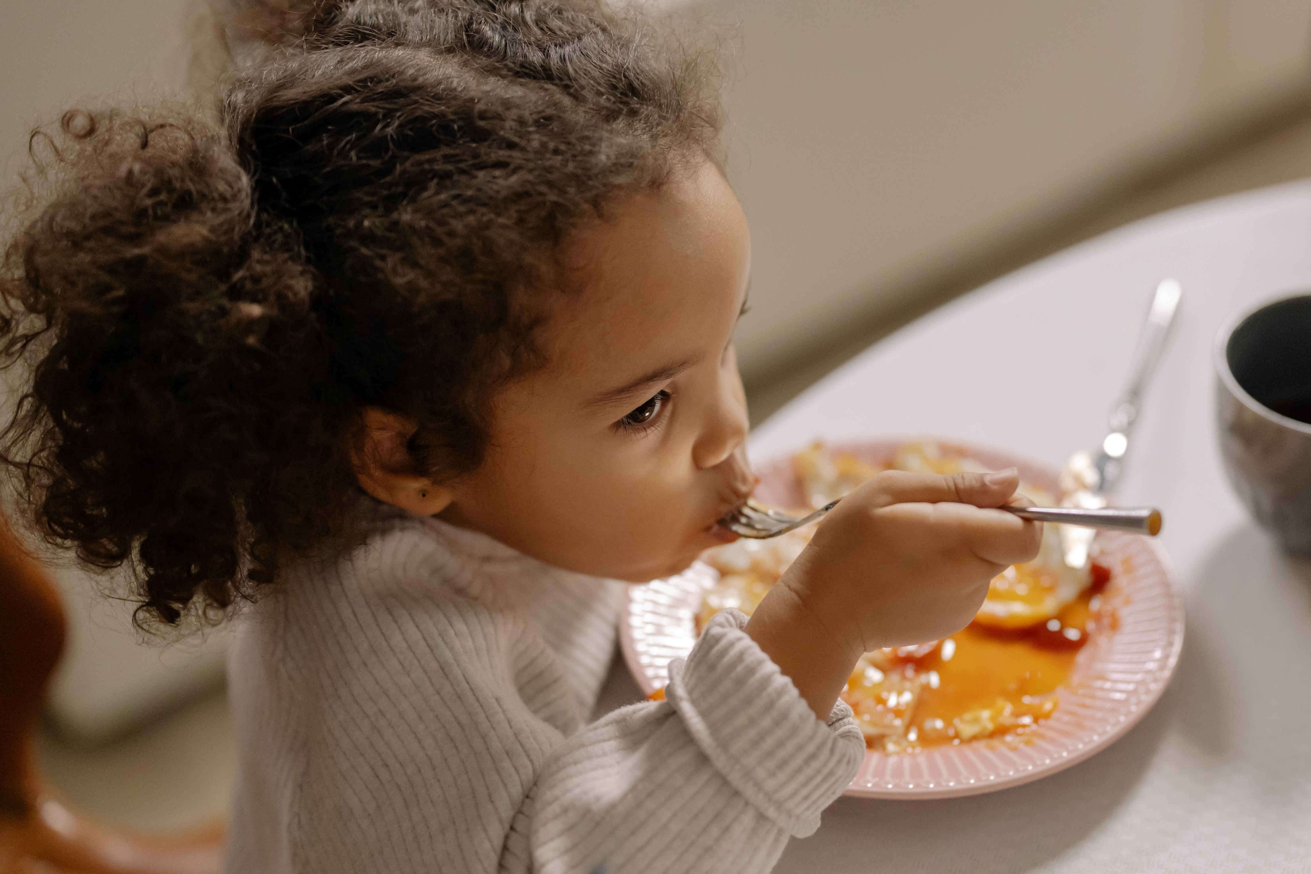 A Woman Eating Breakfast · Free Stock Photo