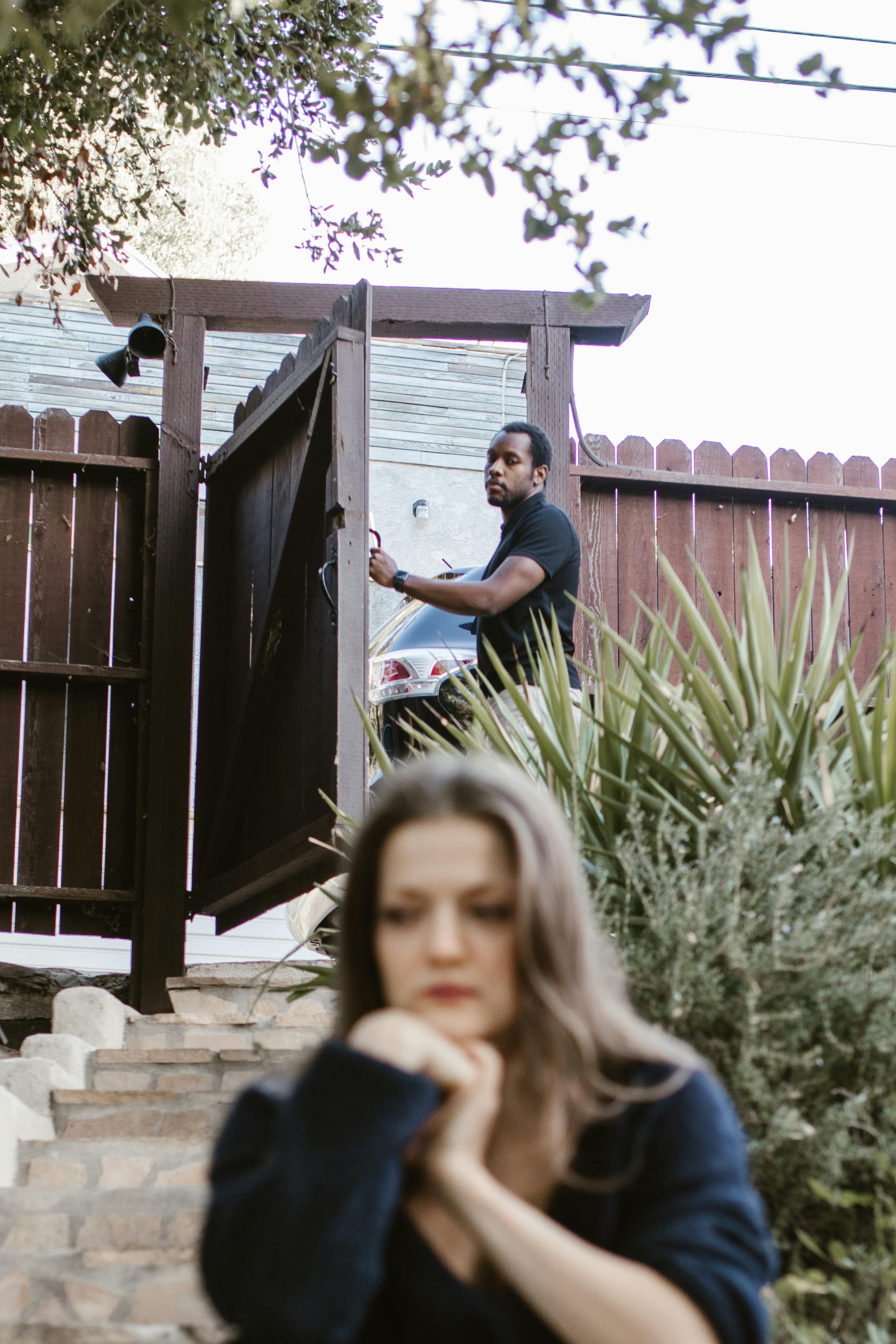 Sad Couple Parting Ways · Free Stock Photo