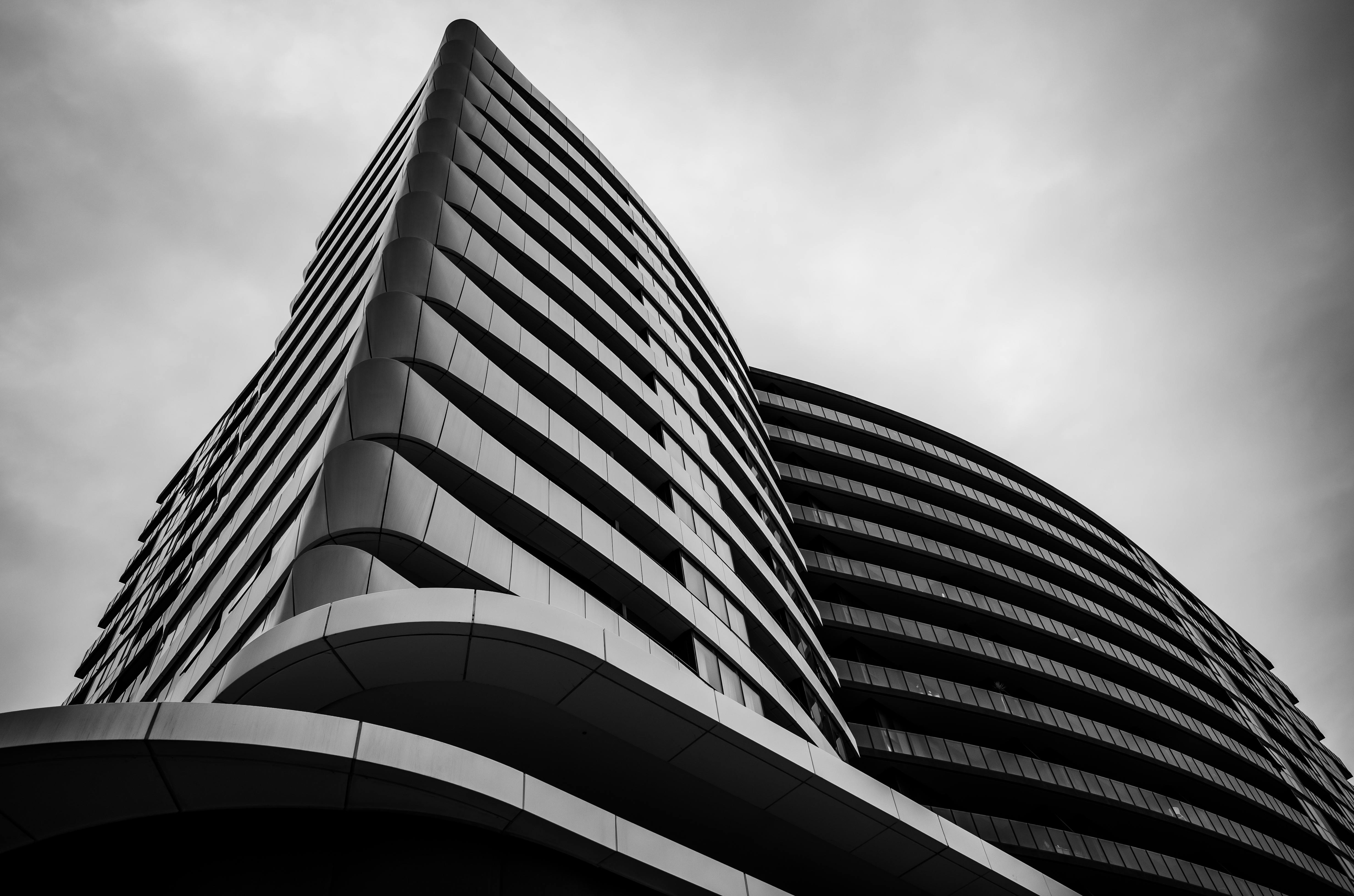 A Building Under Cloudy Sky · Free Stock Photo