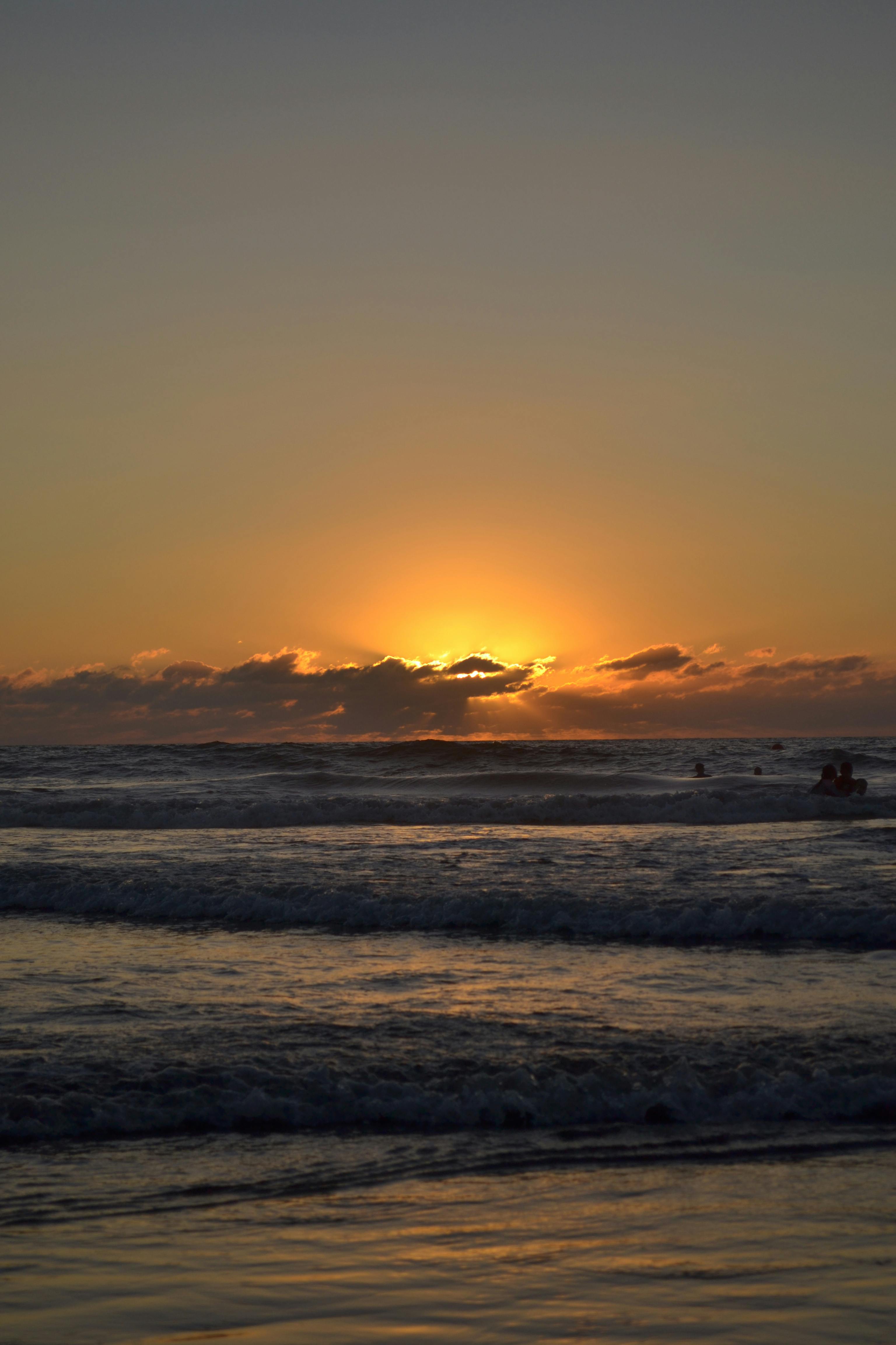 Ocean During Sunset · Free Stock Photo