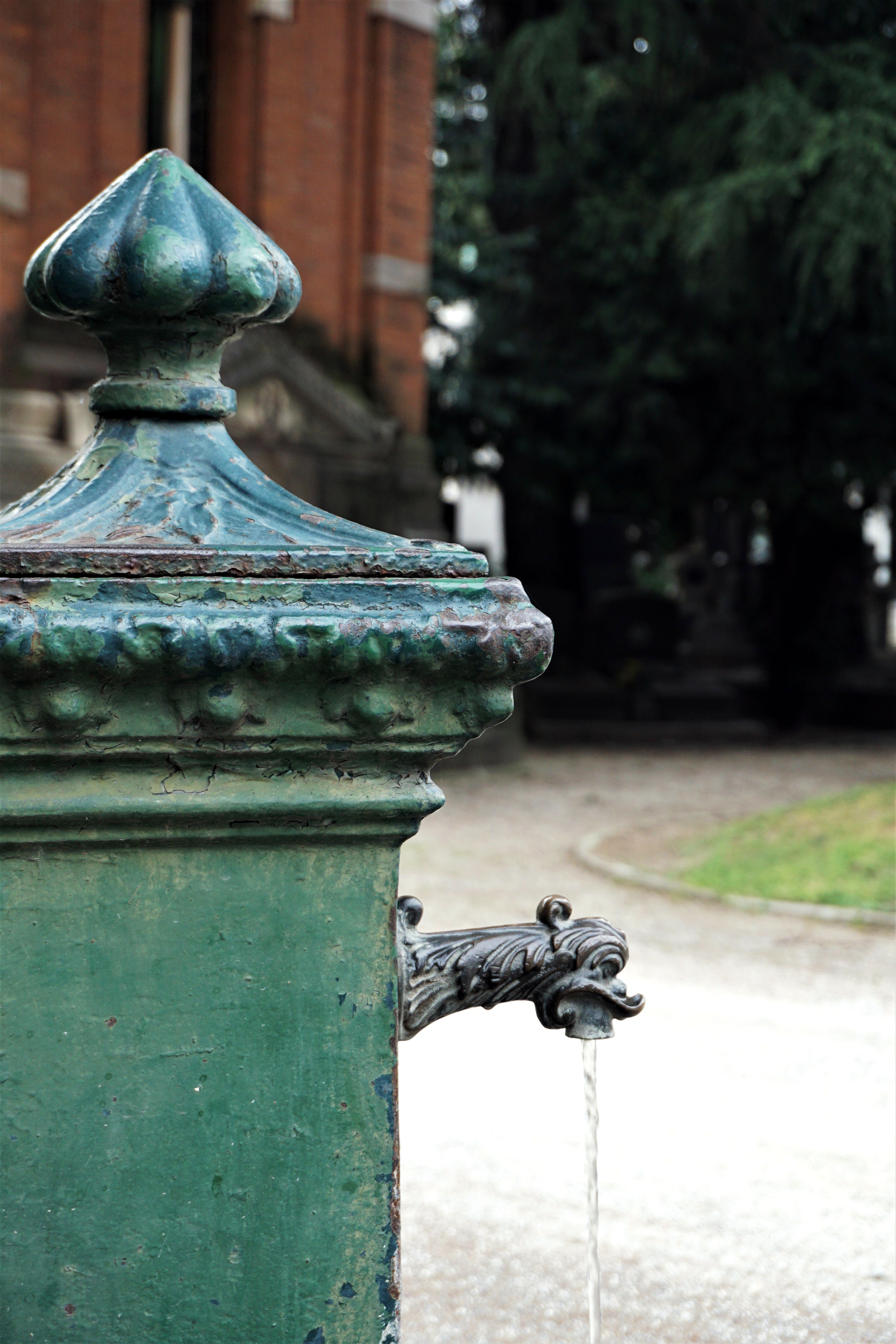 Grayscale Photo of Water Well · Free Stock Photo