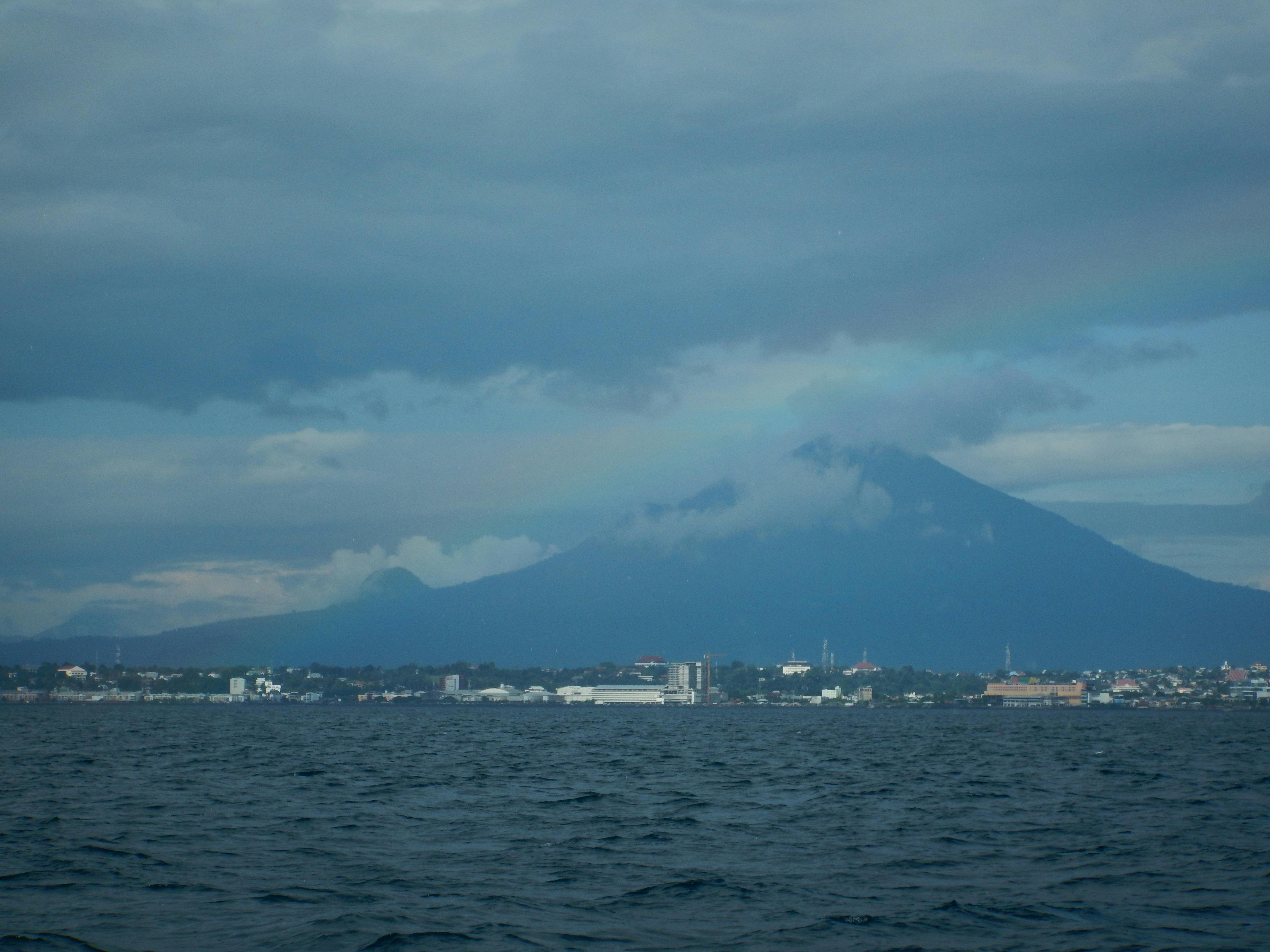 Free stock photo of sea, volcano