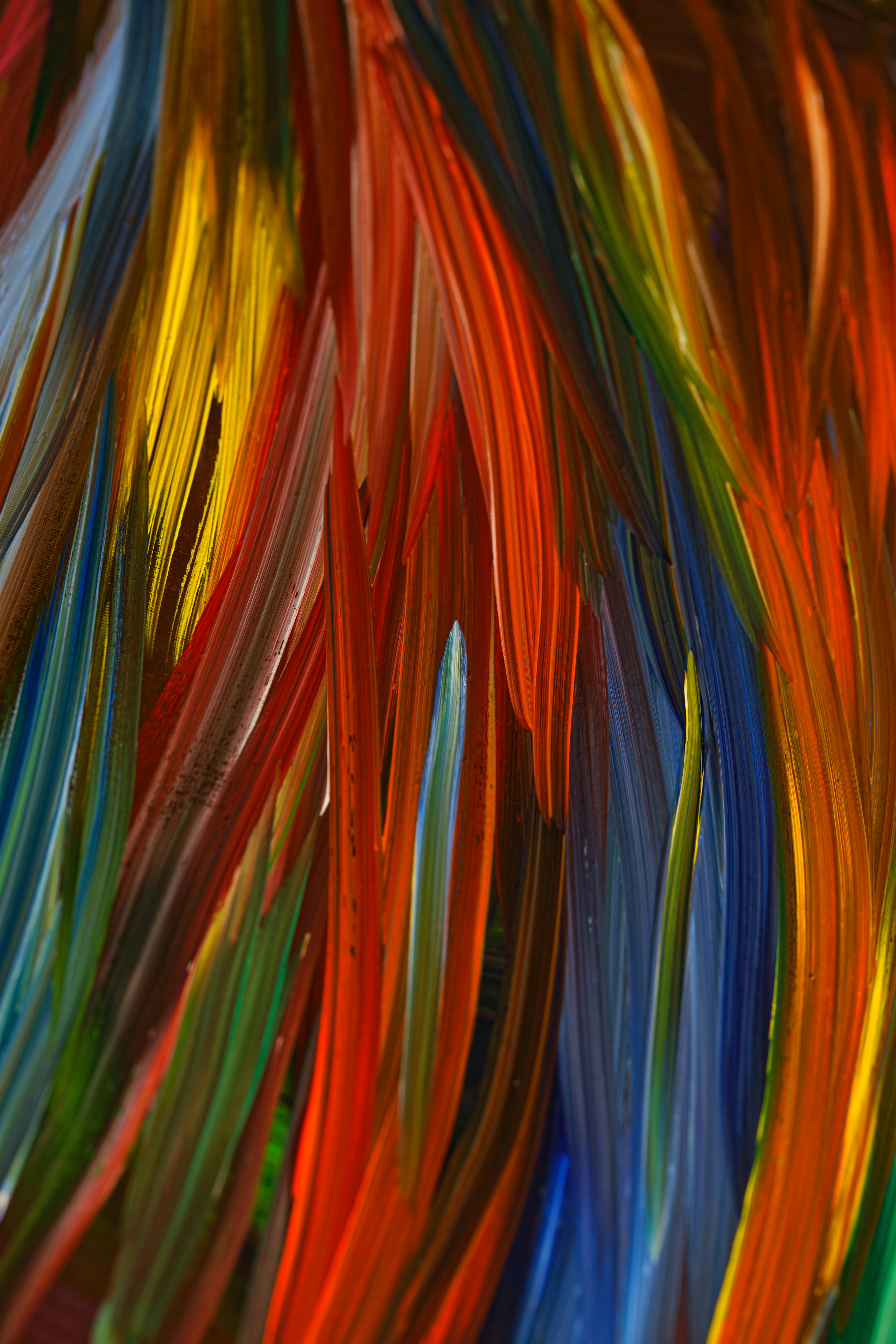 Multicolored Abstract Painting · Free Stock Photo