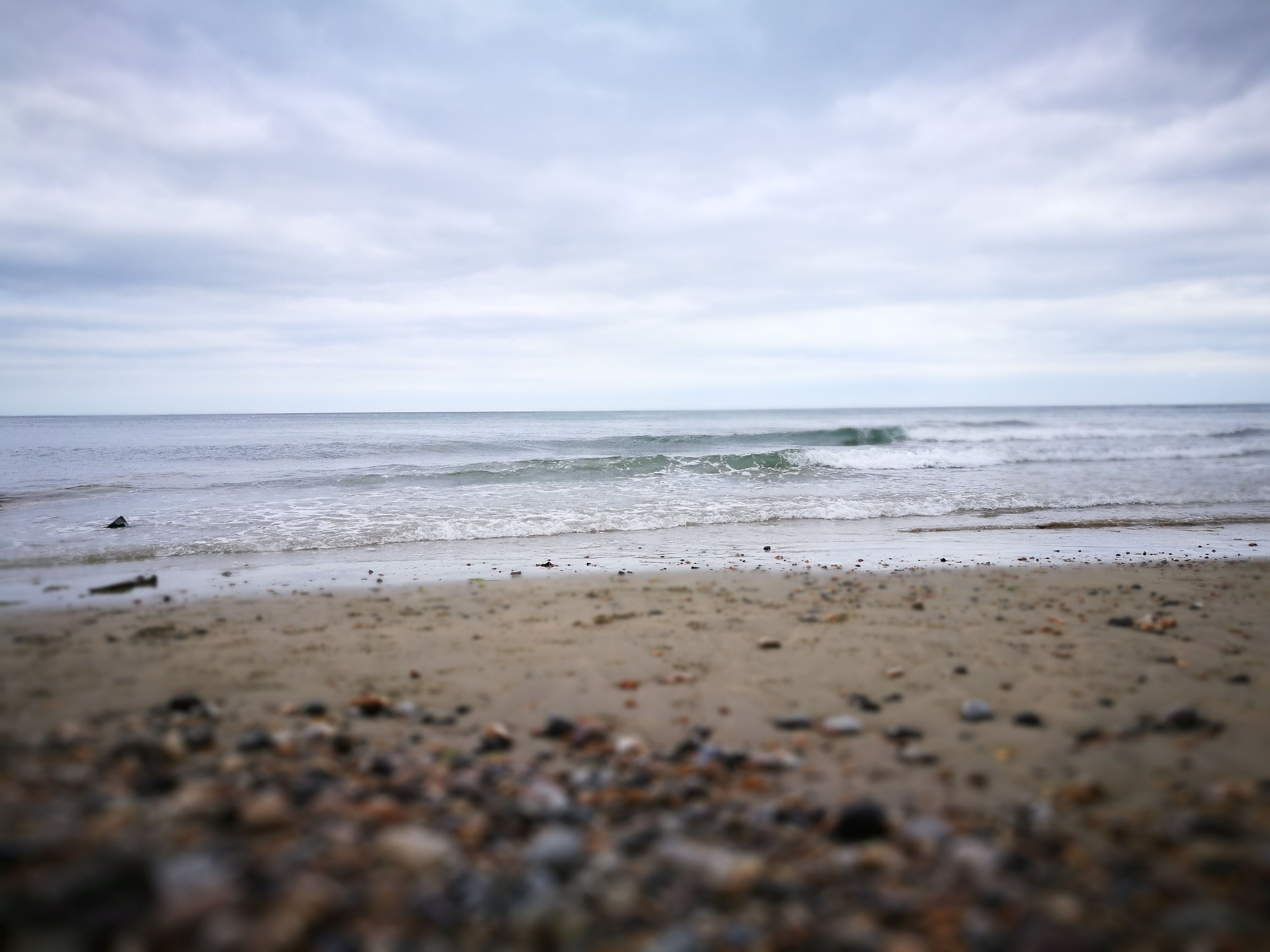 Free stock photo of beach, cloud, pebble beach