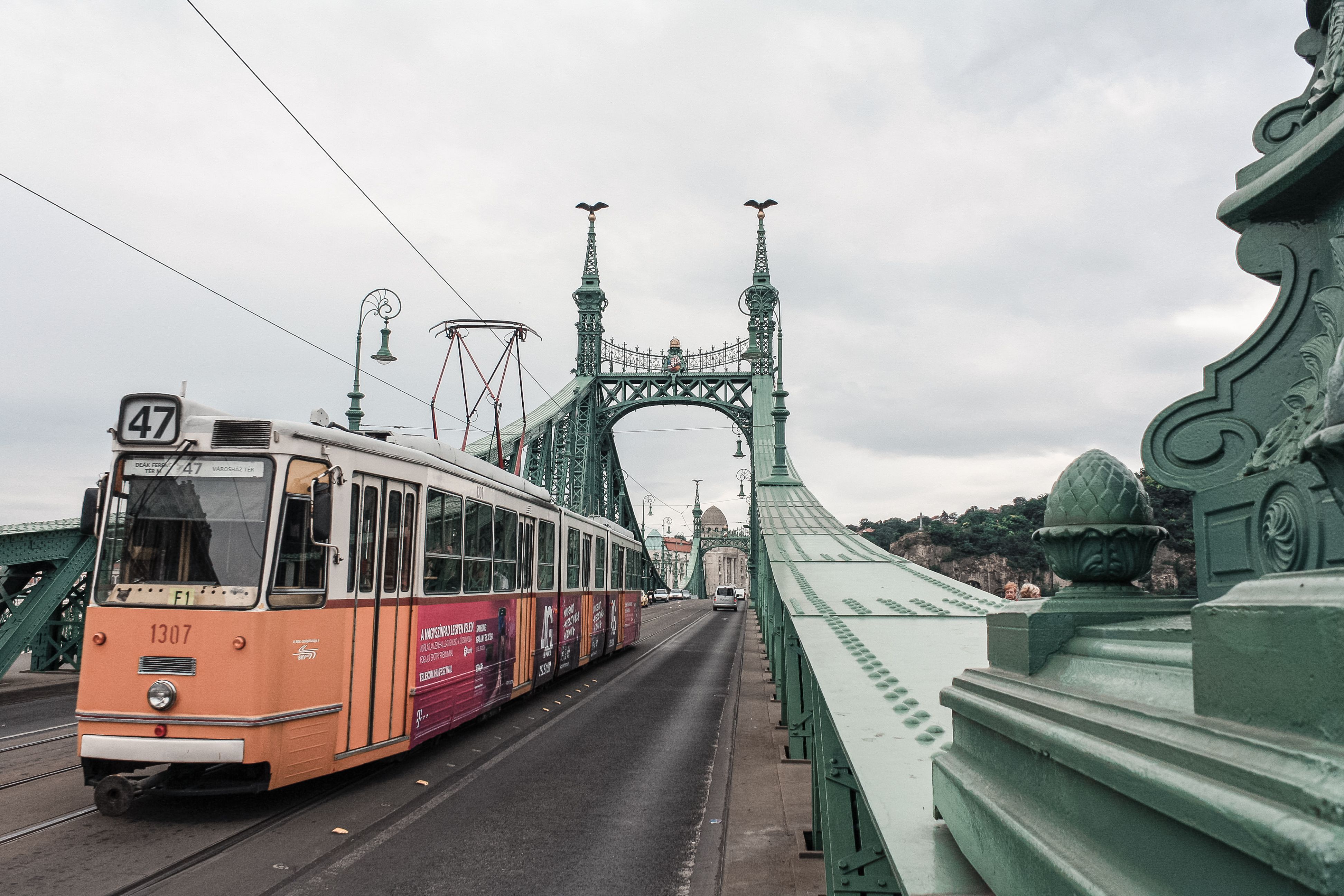 Tram on Bridge · Free Stock Photo