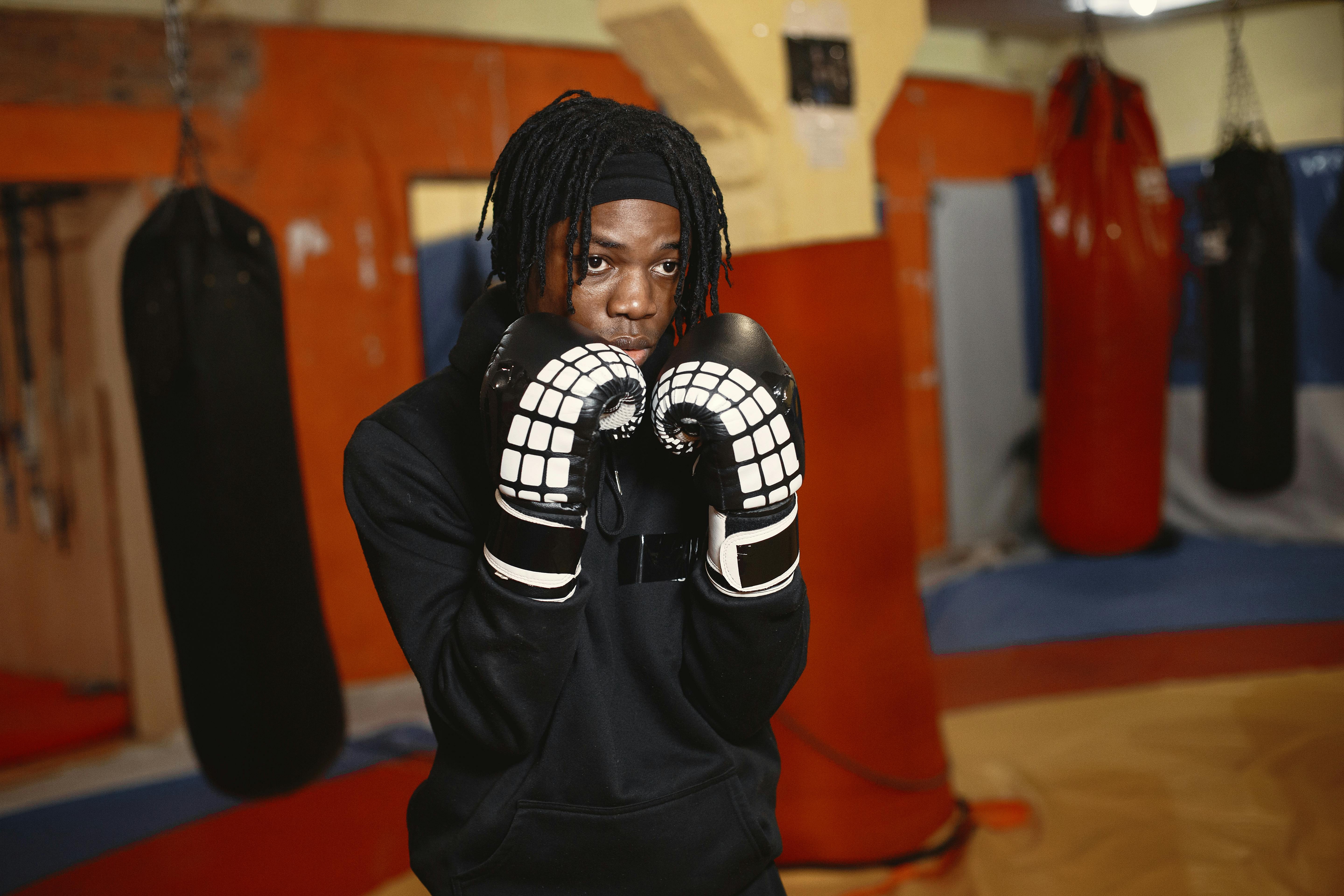 Man with Boxing Gloves · Free Stock Photo