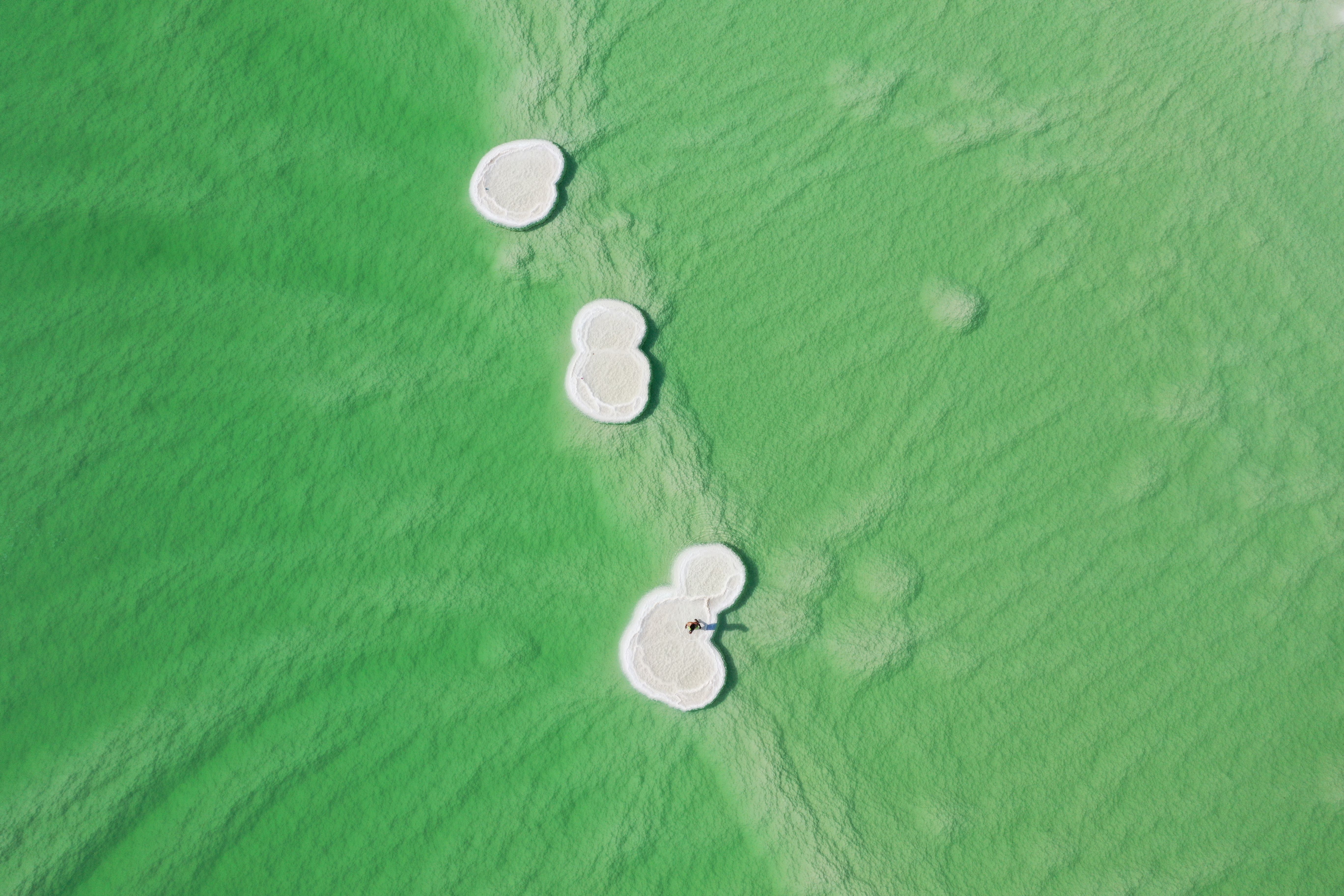 Birds Eye View of the Dead Sea in Israel · Free Stock Photo