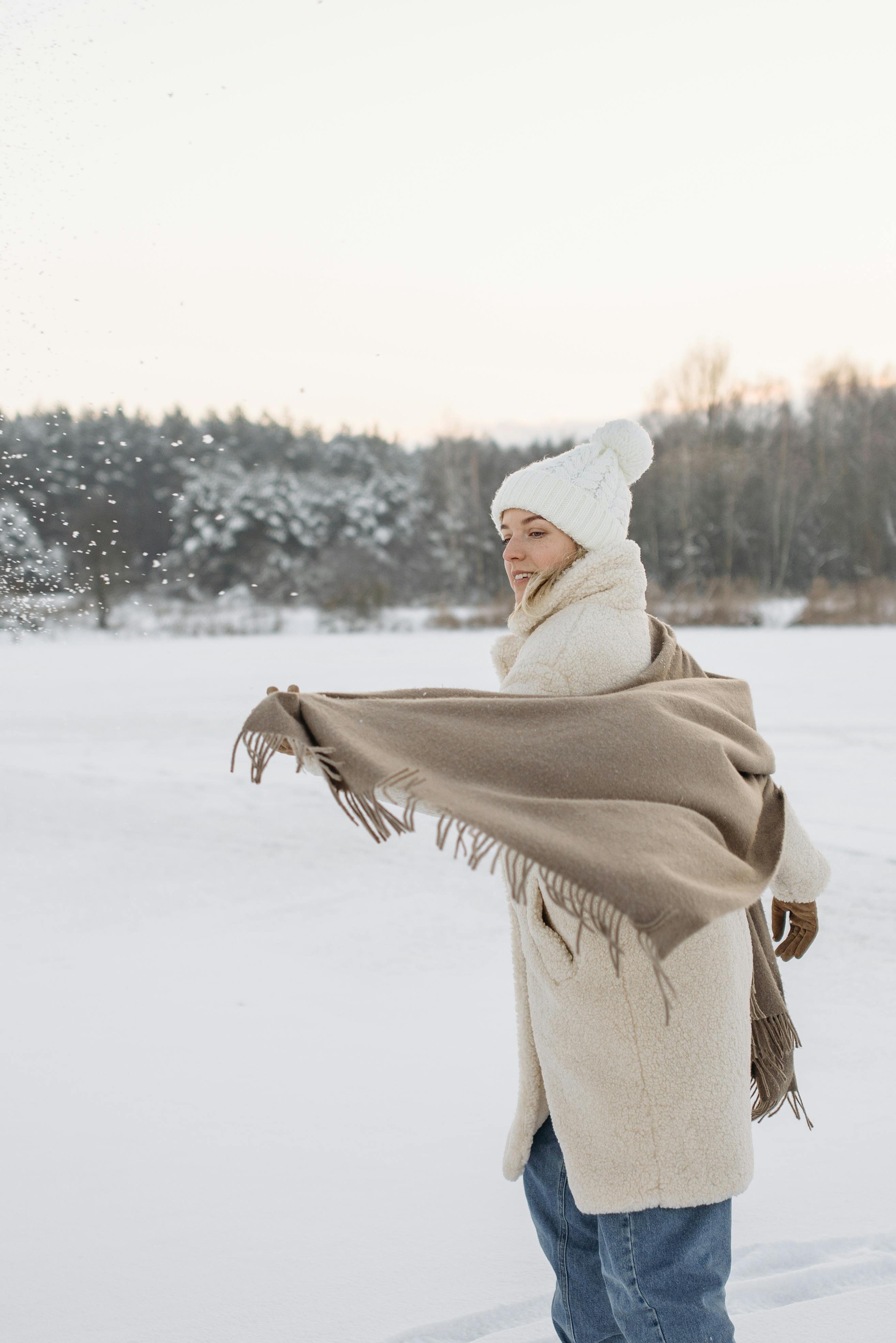 A Woman Wearing Winter Clothes · Free Stock Photo