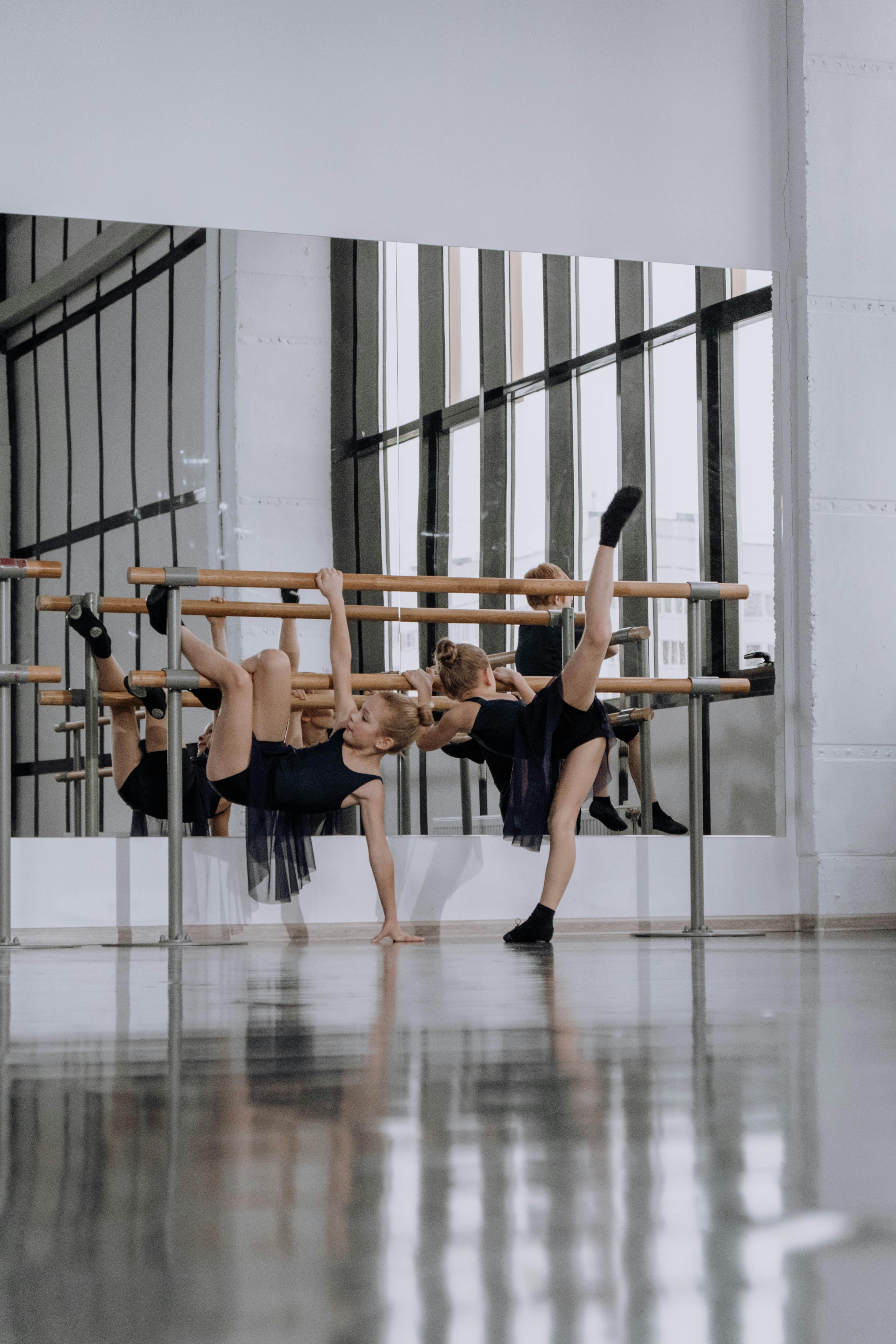 Girl Doing Ballet · Free Stock Photo