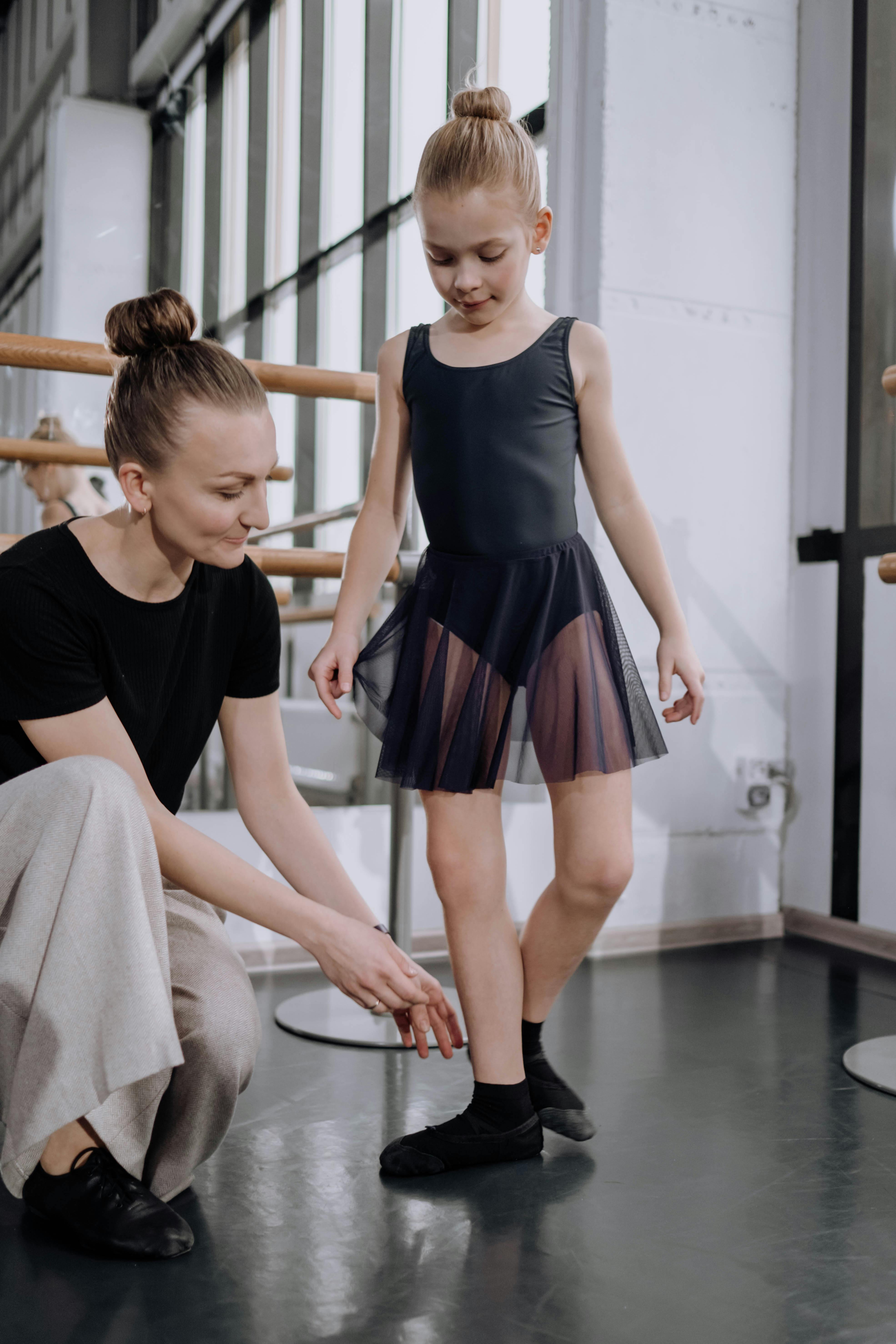 Photograph of Kids Learning Ballet · Free Stock Photo