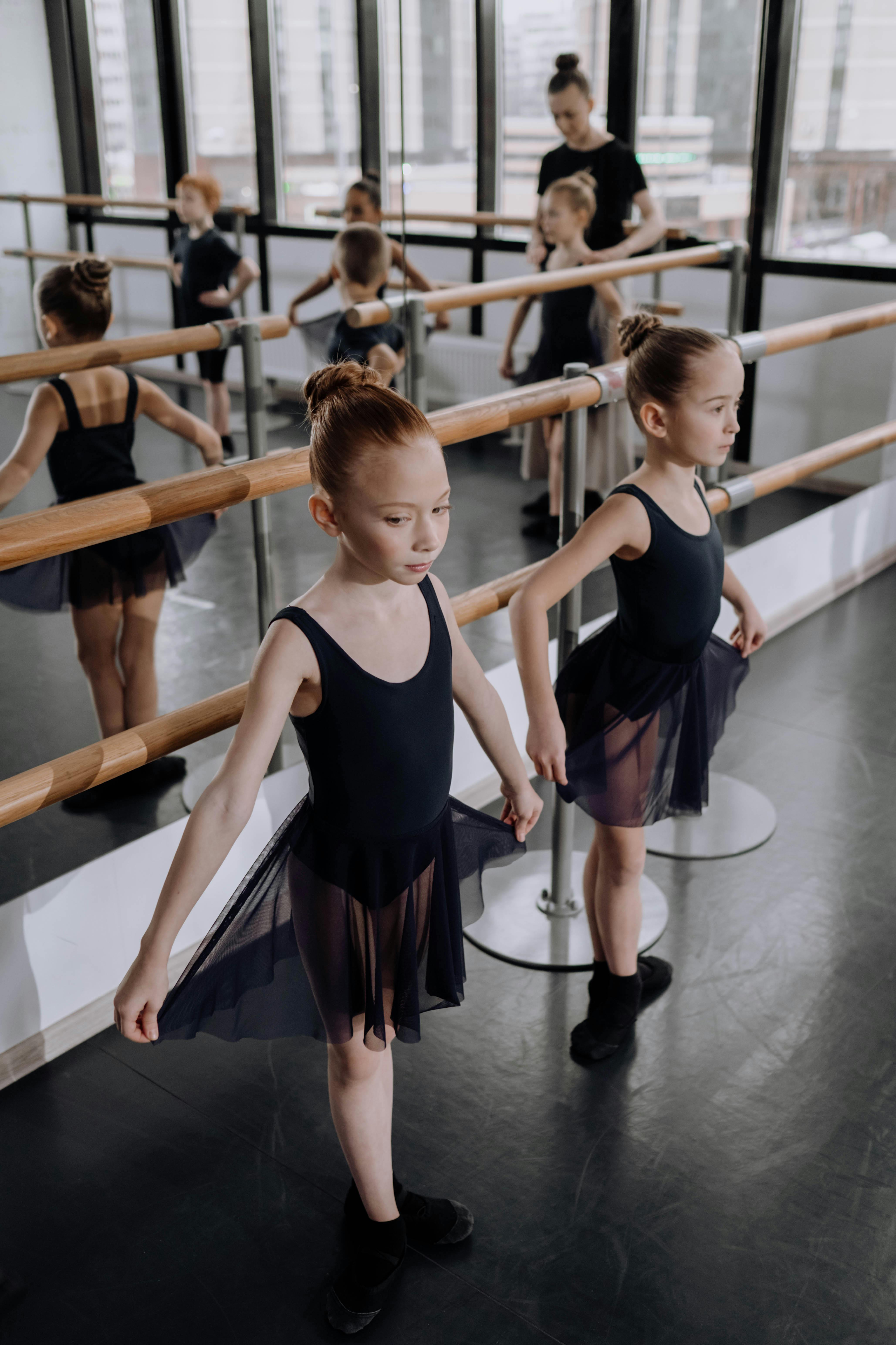 Girls at Ballet Class · Free Stock Photo