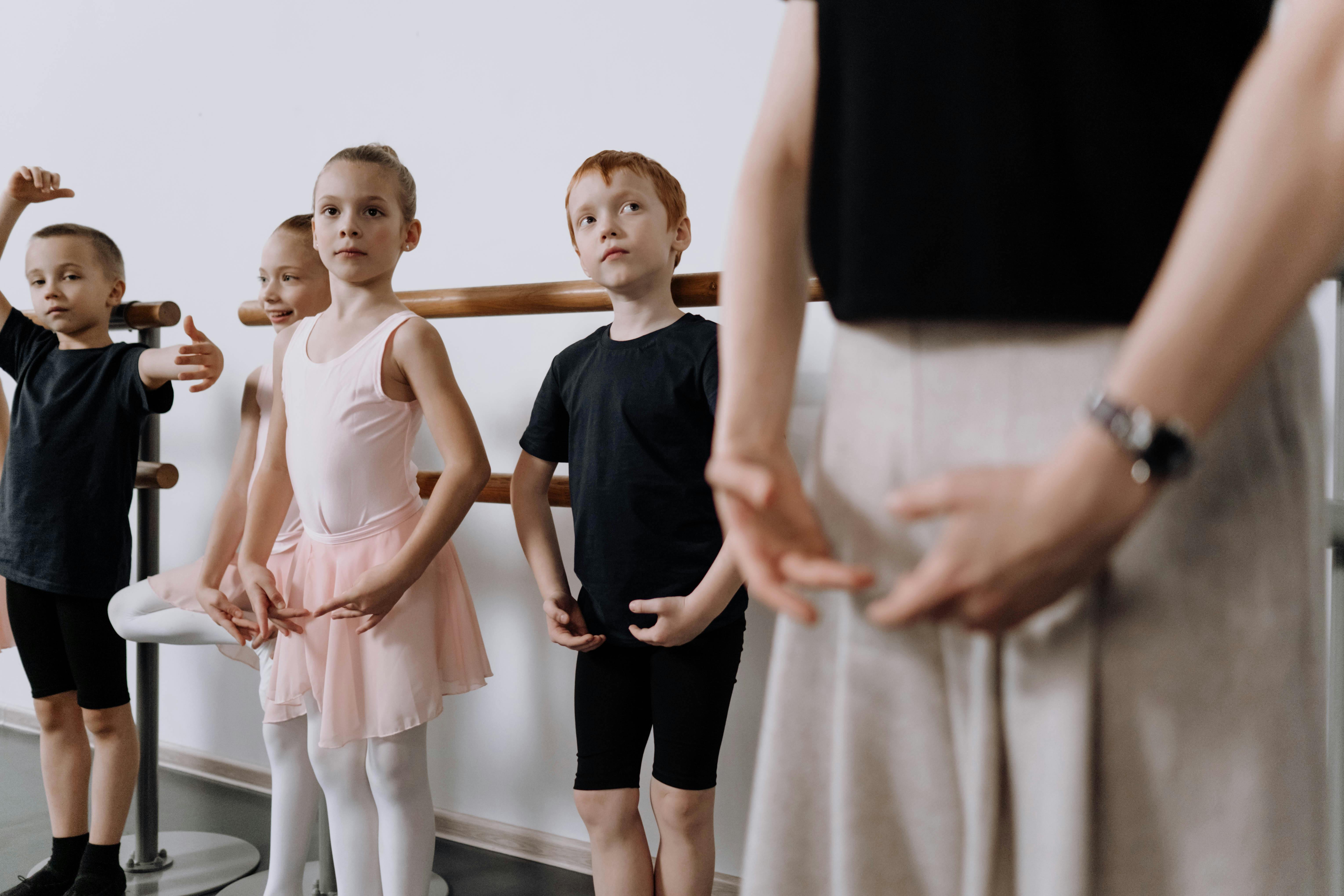 Kids in a Ballet Class · Free Stock Photo