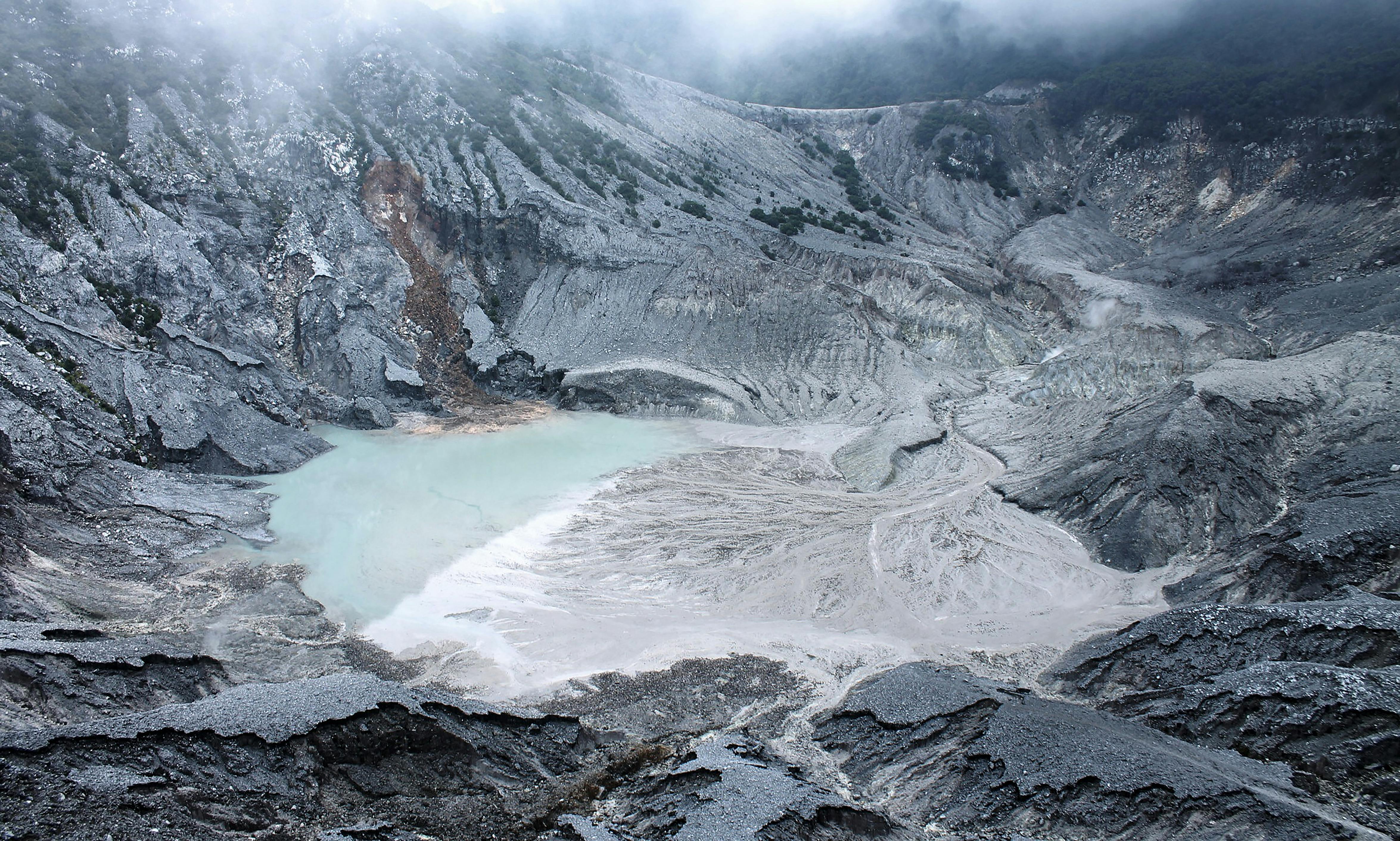 Landscape of a Lake and Mountains in Zitacuaro, Michoacan, Mexico ...