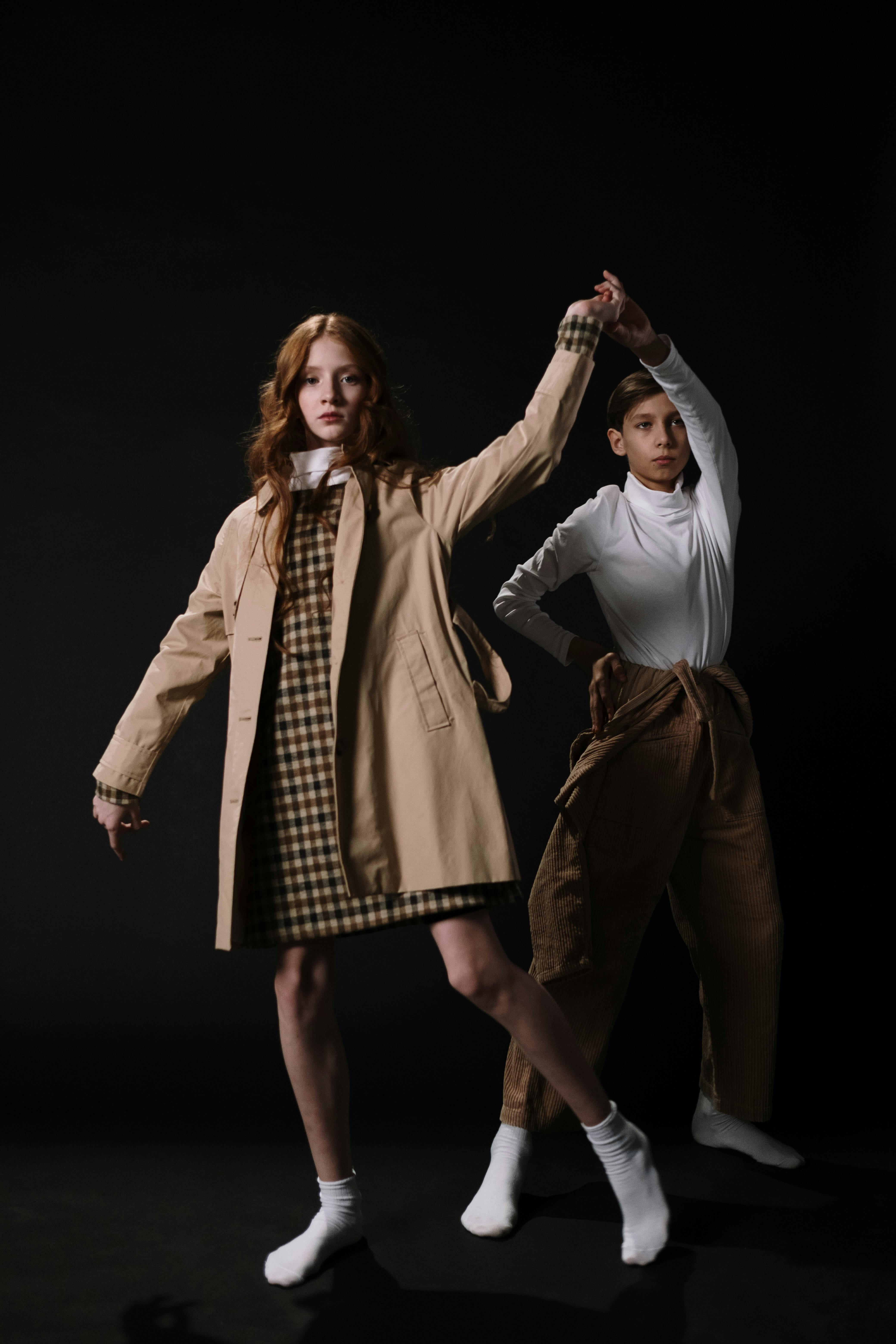 A Boy and Girl Dancing Together · Free Stock Photo