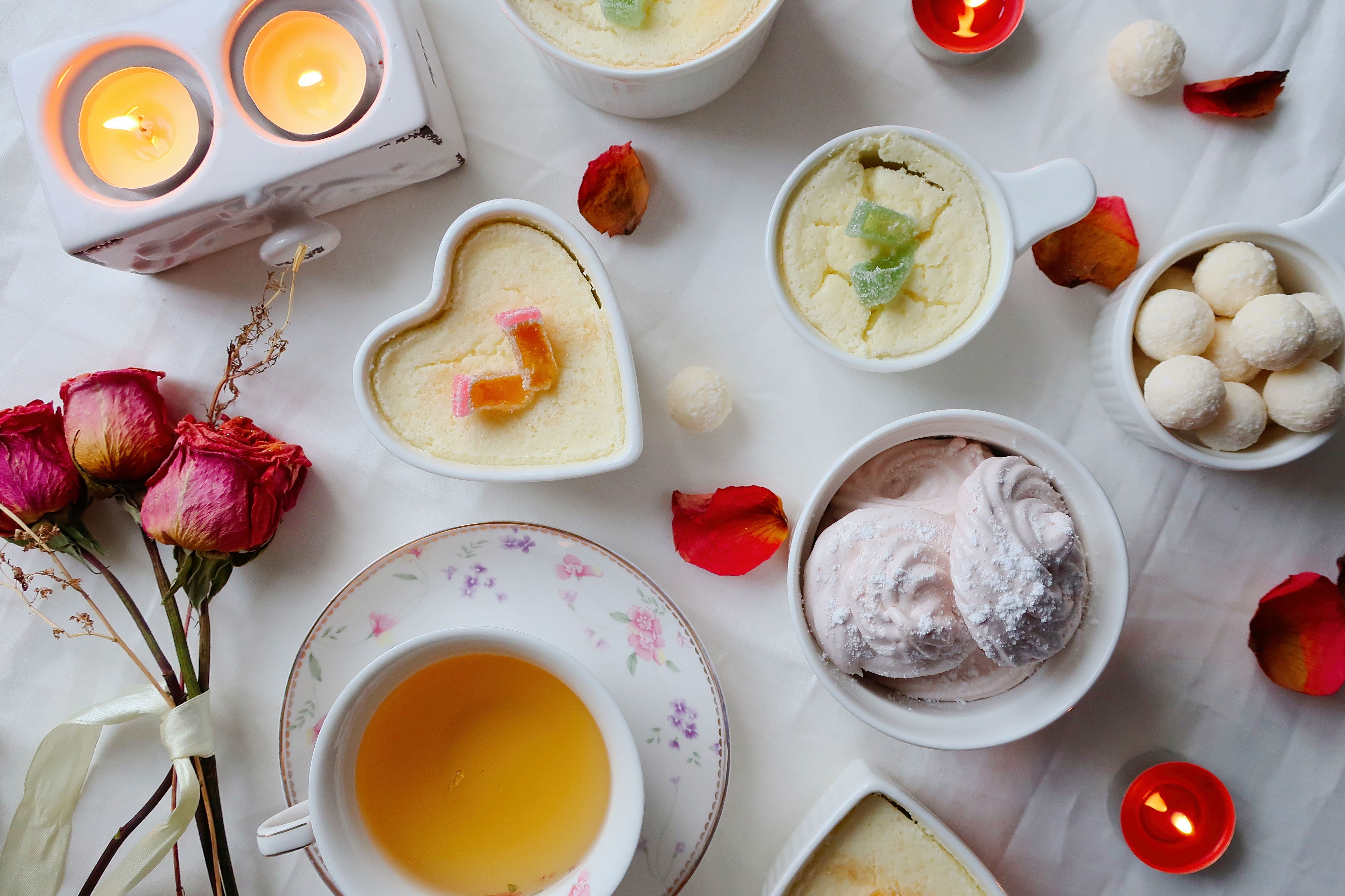 Tea with Flowers Petals · Free Stock Photo