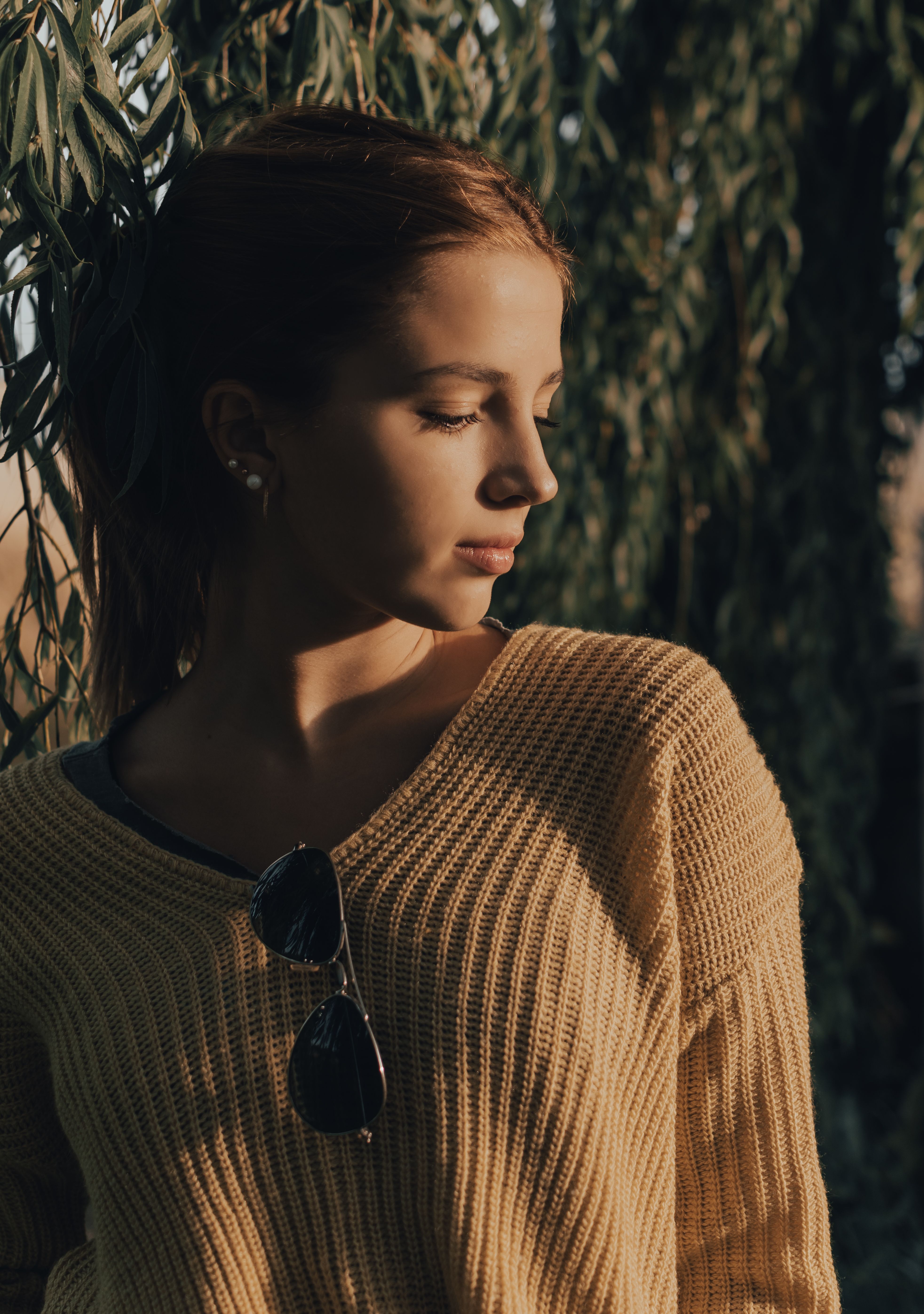 Portrait of a Beautiful Woman · Free Stock Photo