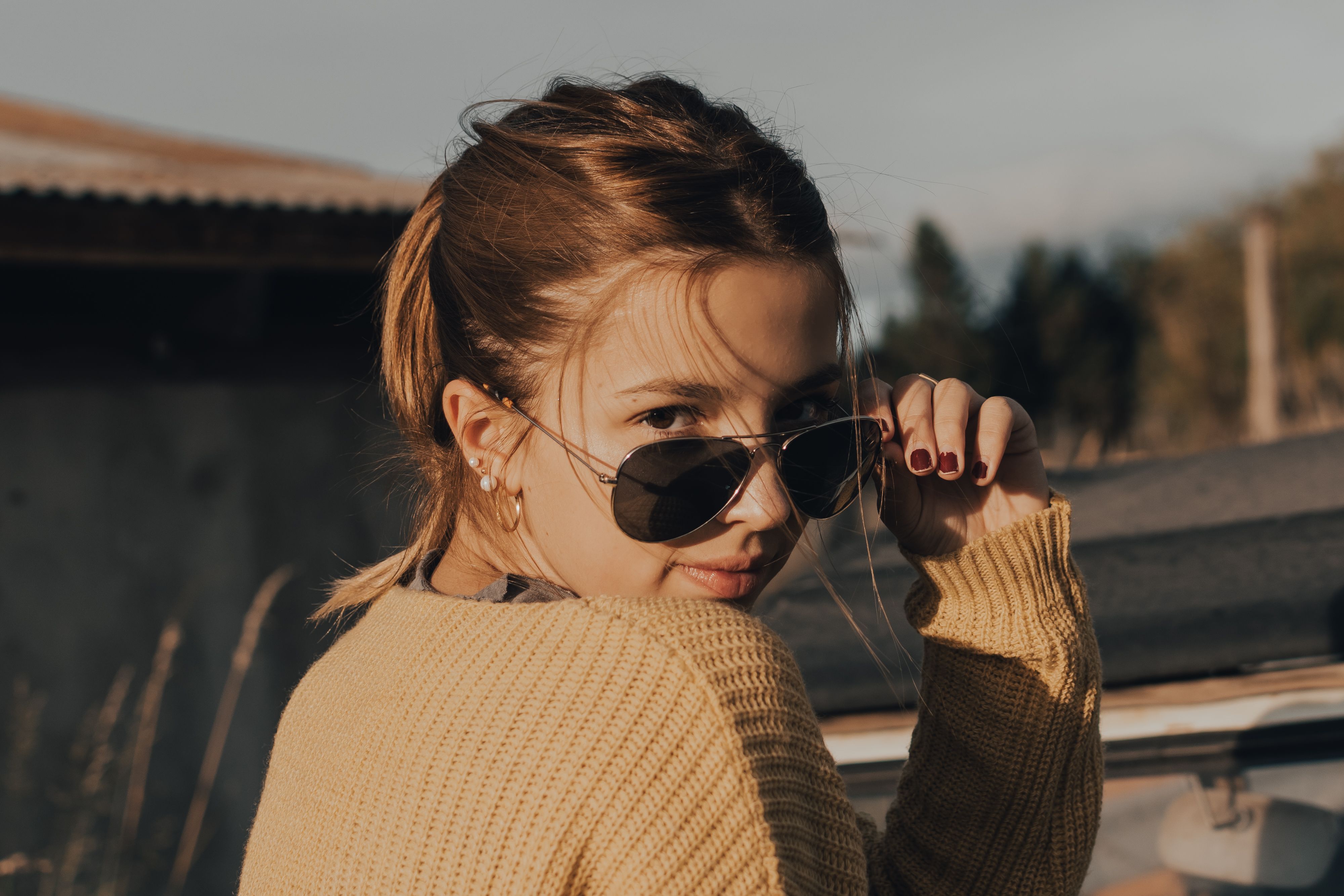 A Man Looking Over His Shoulder · Free Stock Photo