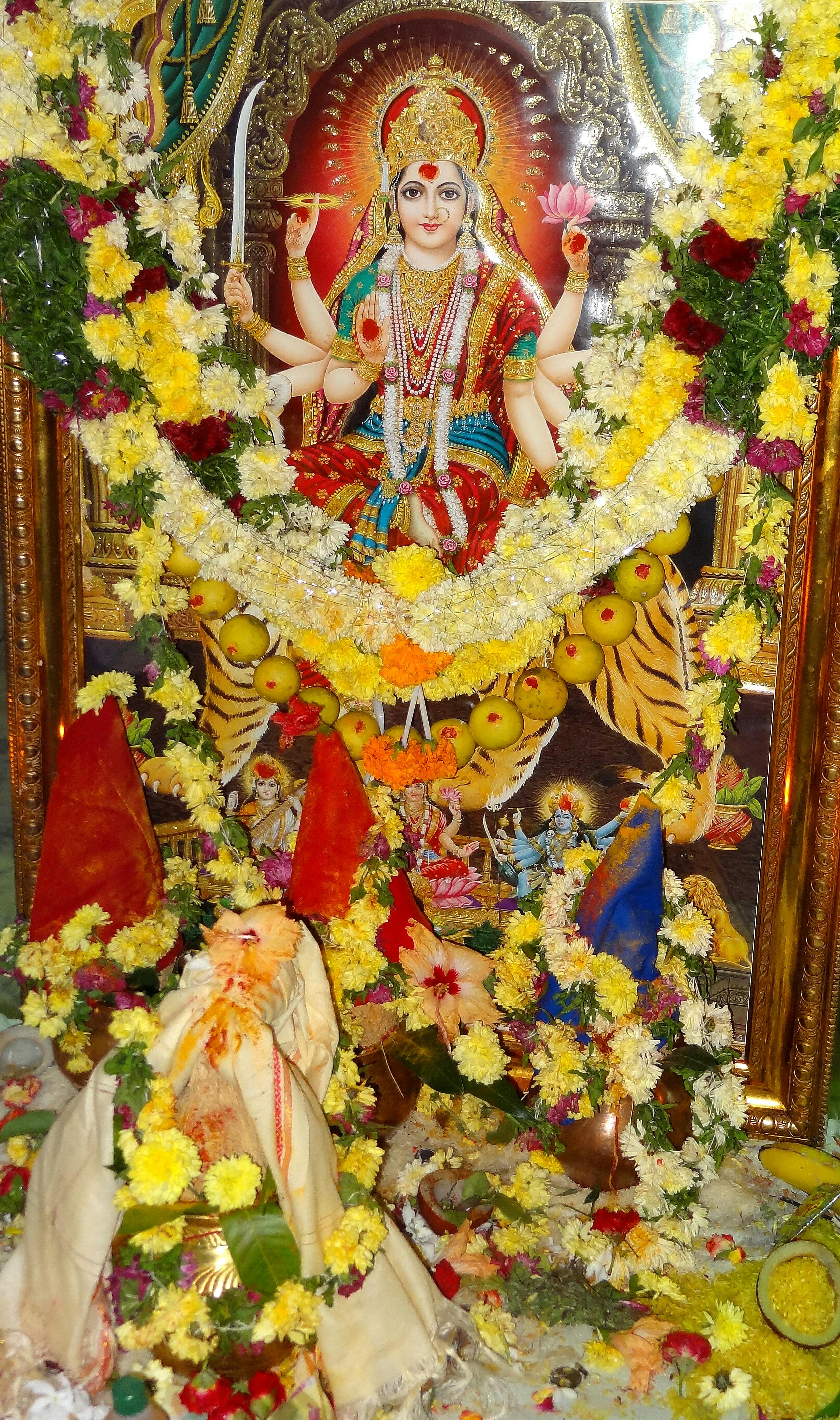 Free stock photo of THE GODDESS DURGA MAATA