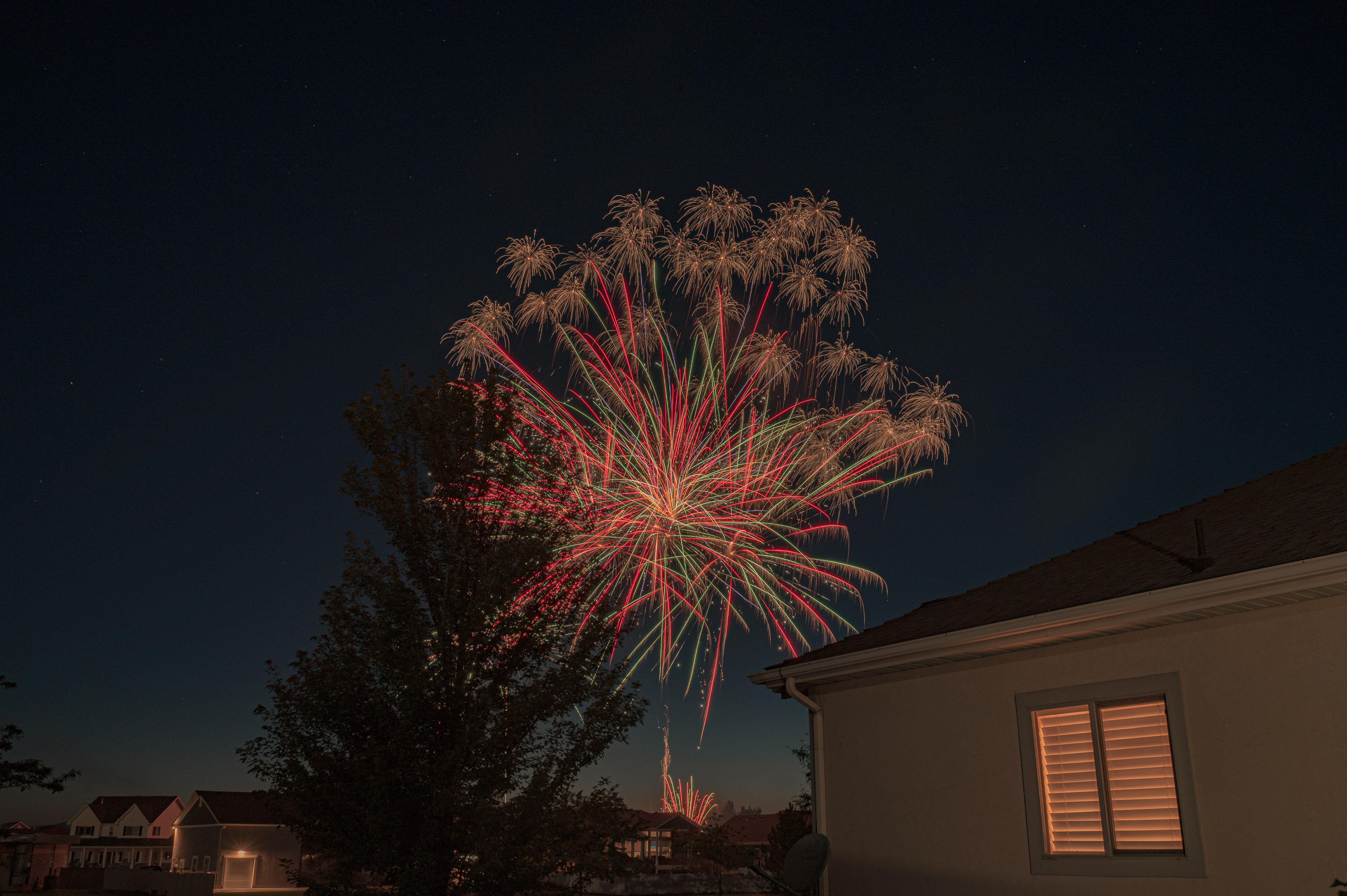Fireworks Display during Night Time · Free Stock Photo
