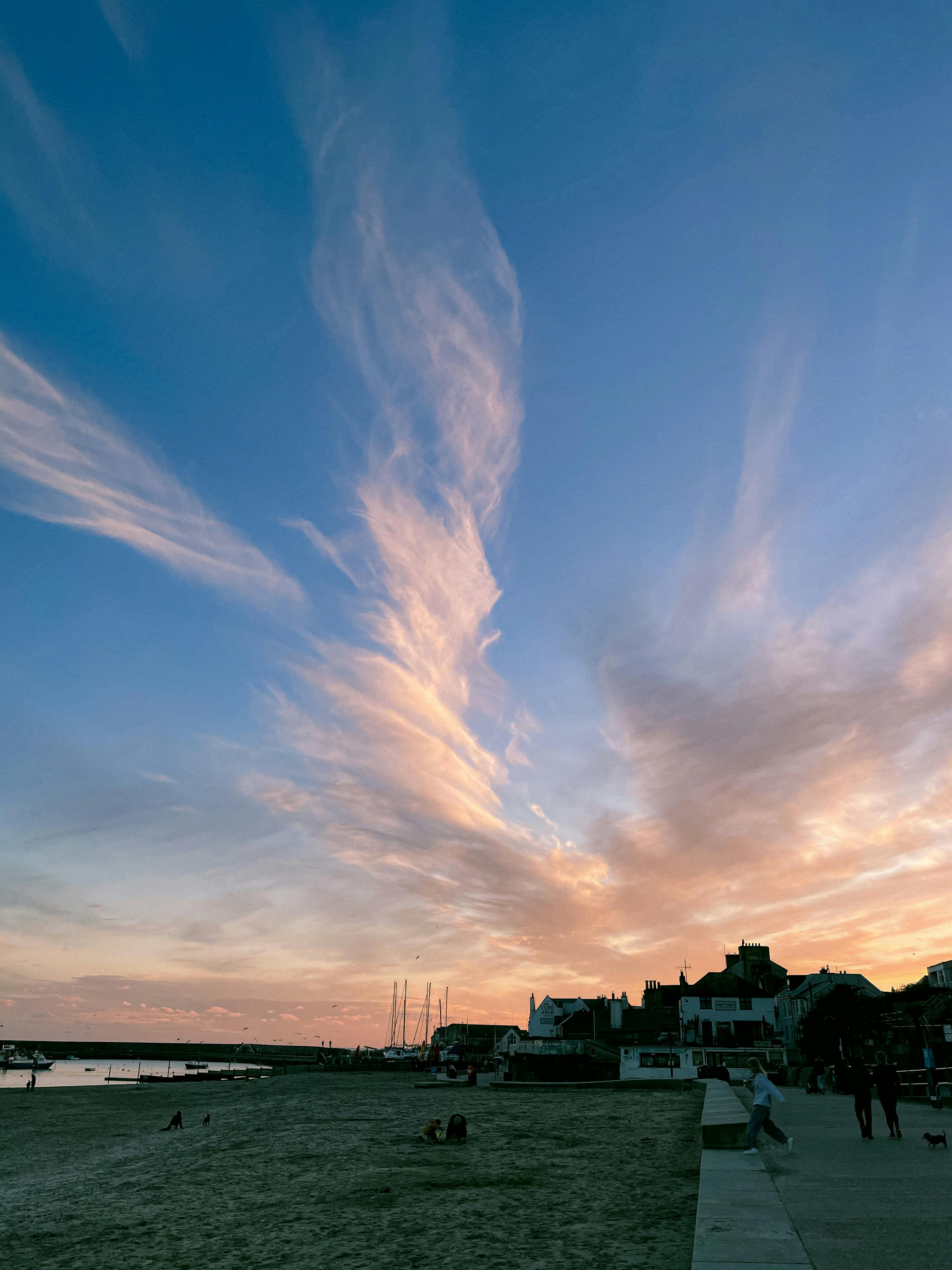 Moon Covered with Clouds · Free Stock Photo