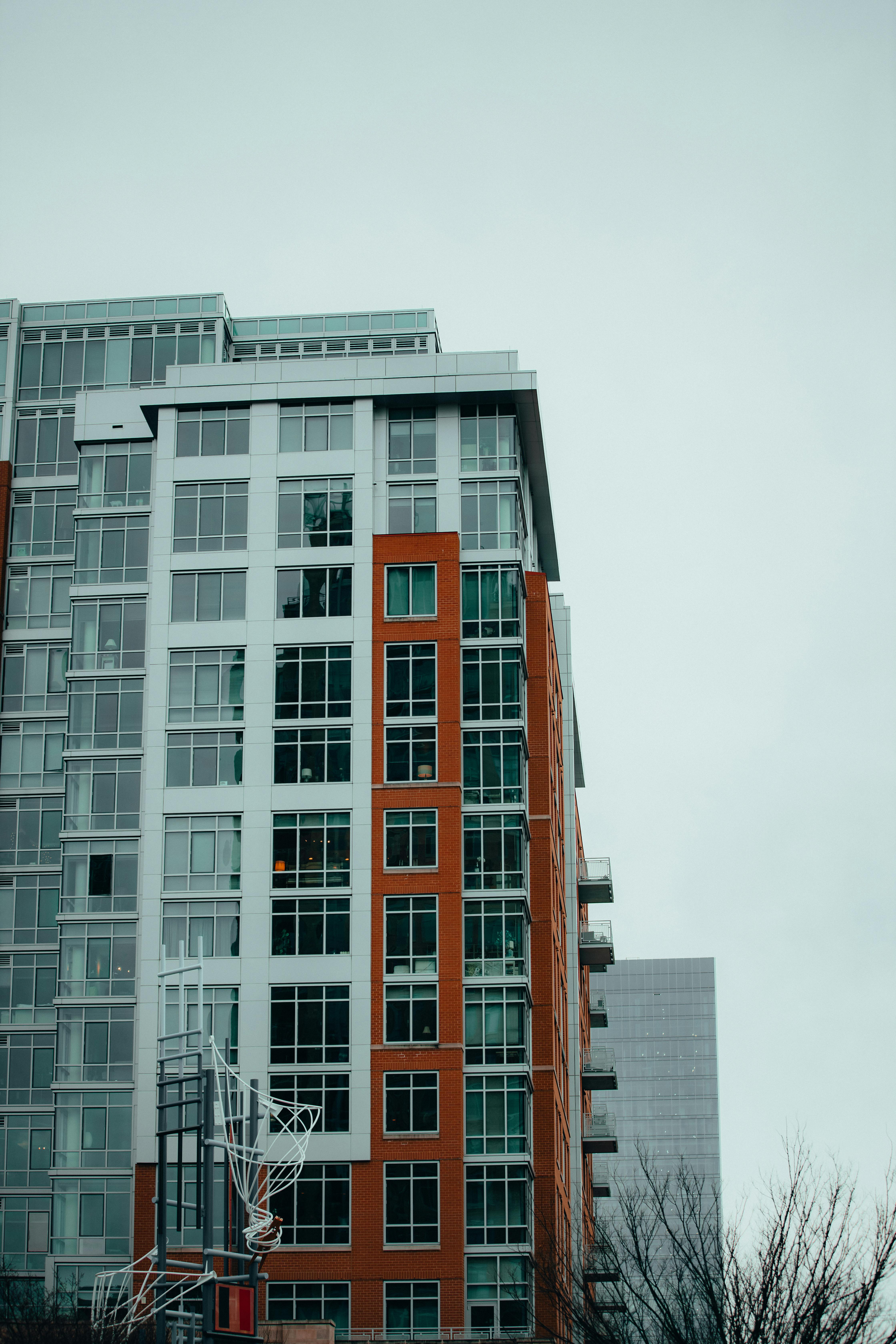 High Rise Buildings With Glass Windows · Free Stock Photo