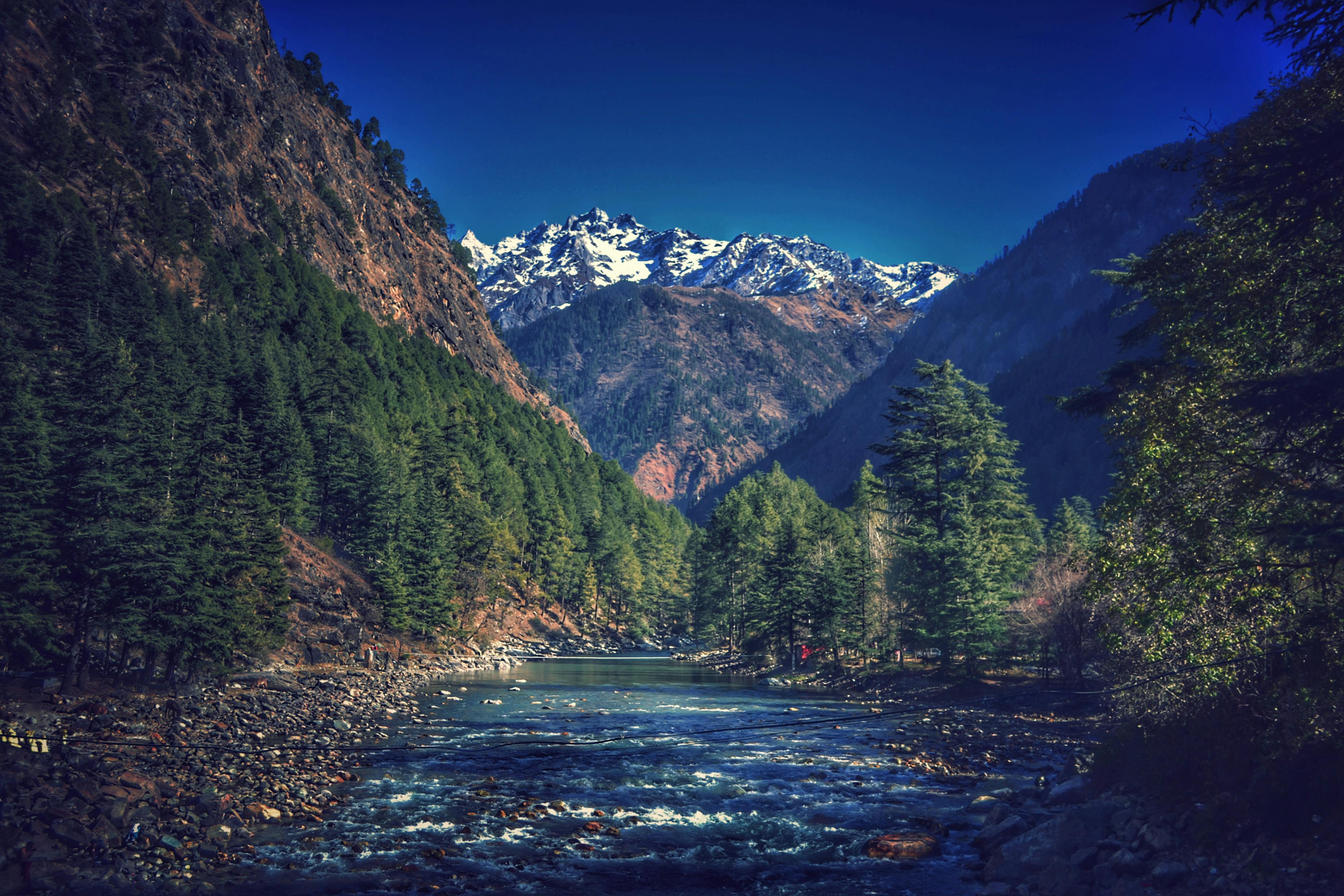 Free stock photo of blue, hils, himalayas