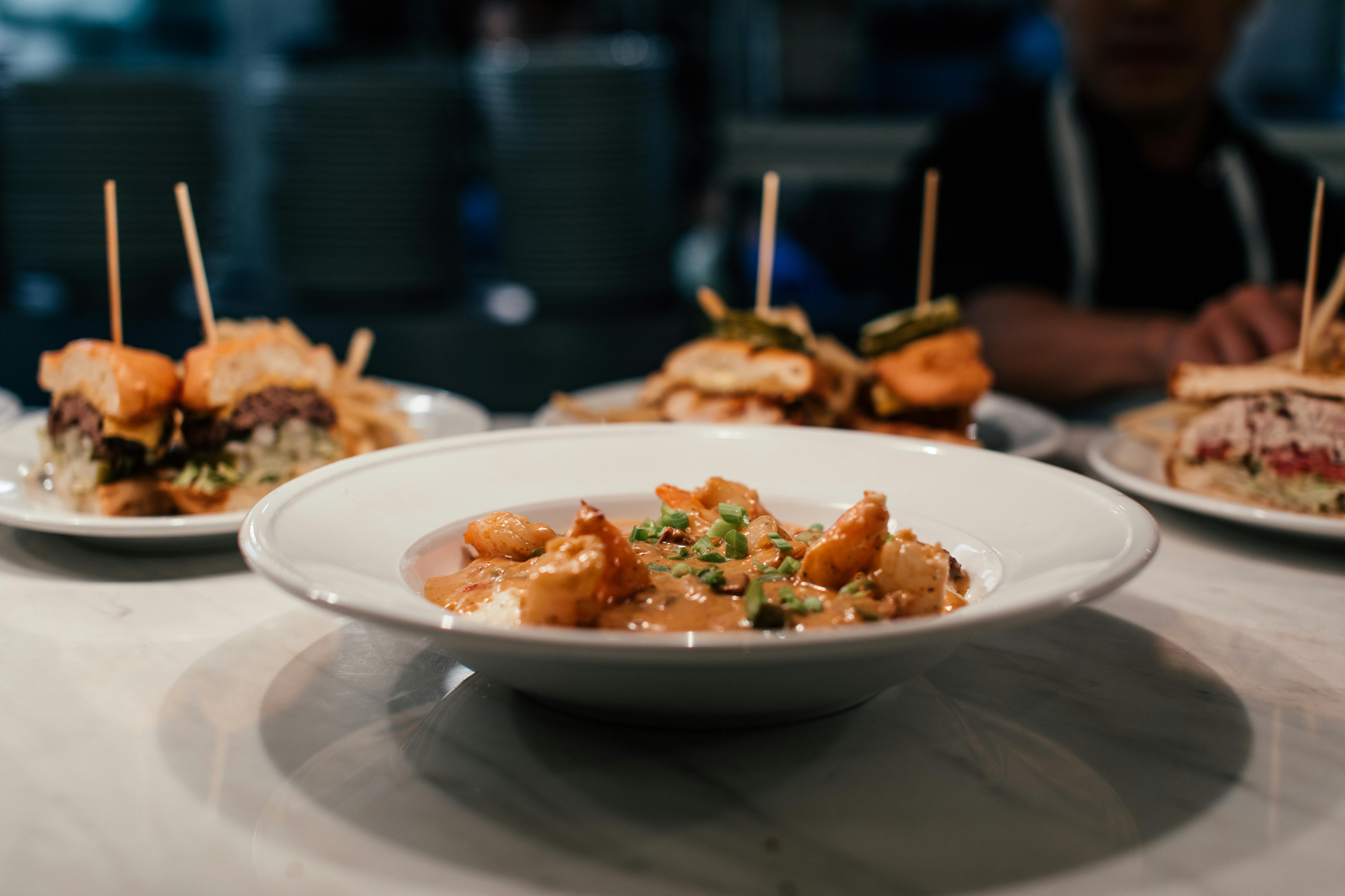 Stew Dish in a Ceramic Plate · Free Stock Photo
