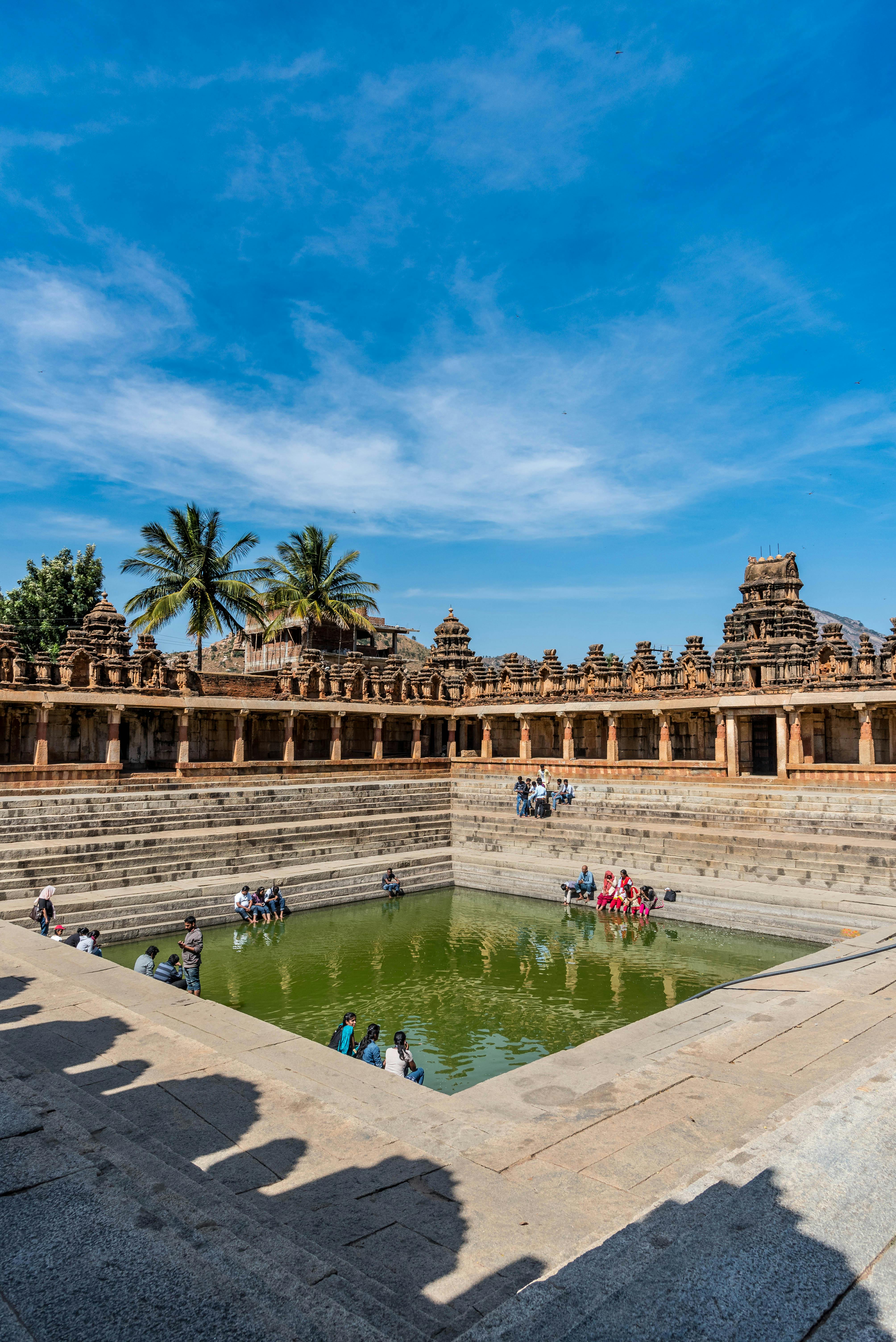 Low Angle Photo of Brown Temple · Free Stock Photo
