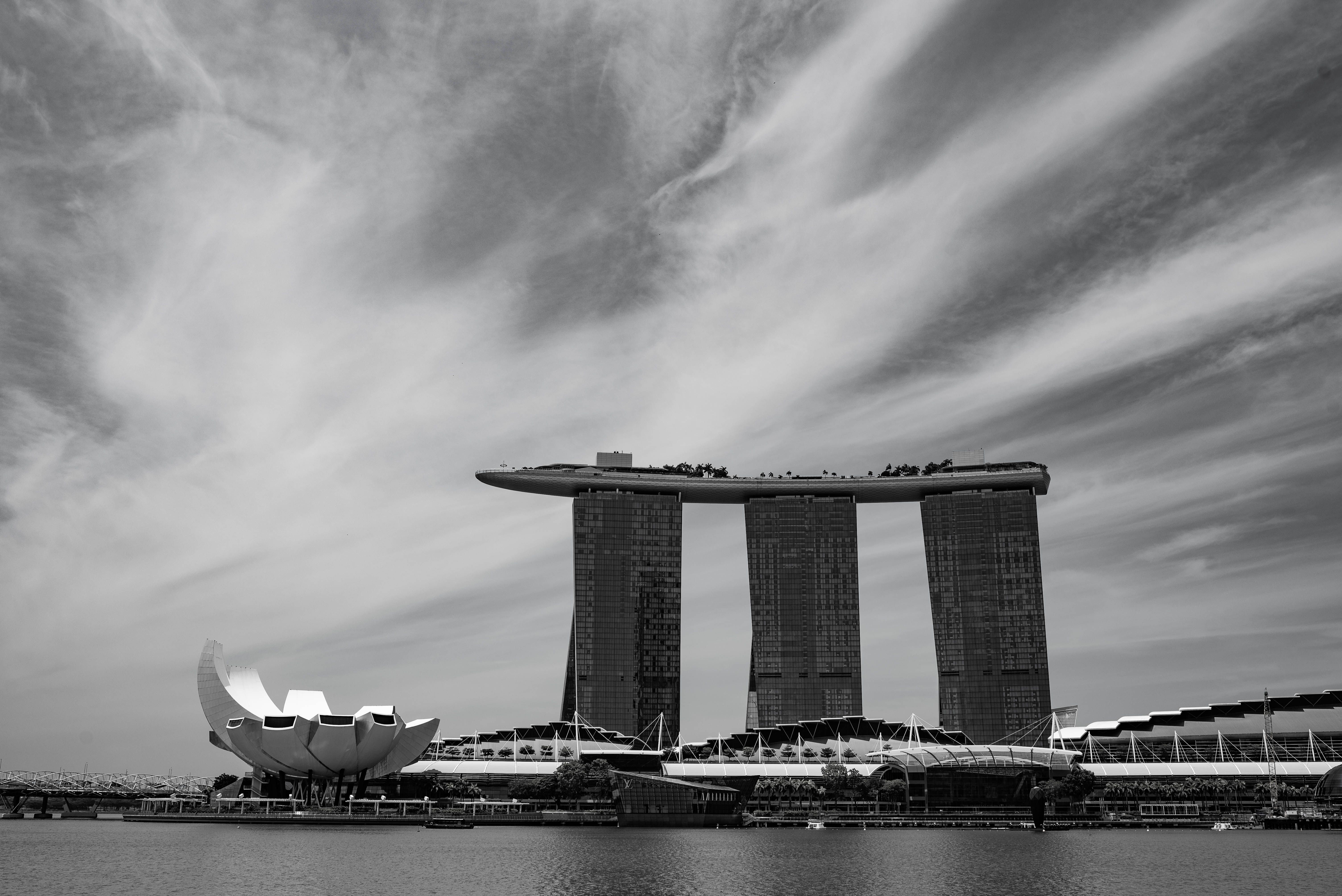 The Esplanade in Singapore at Night · Free Stock Photo