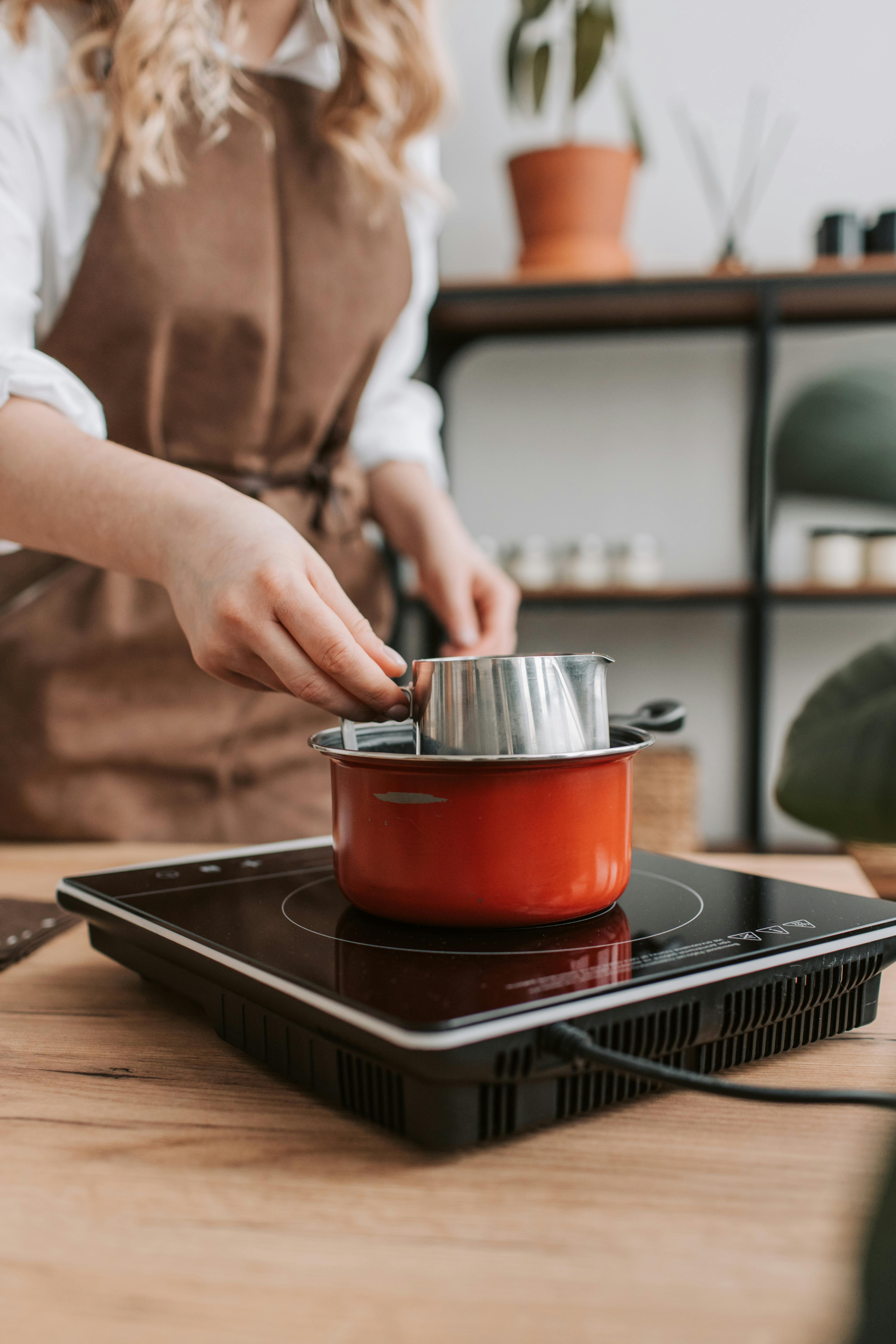 Person Cooking on Black Pan · Free Stock Photo