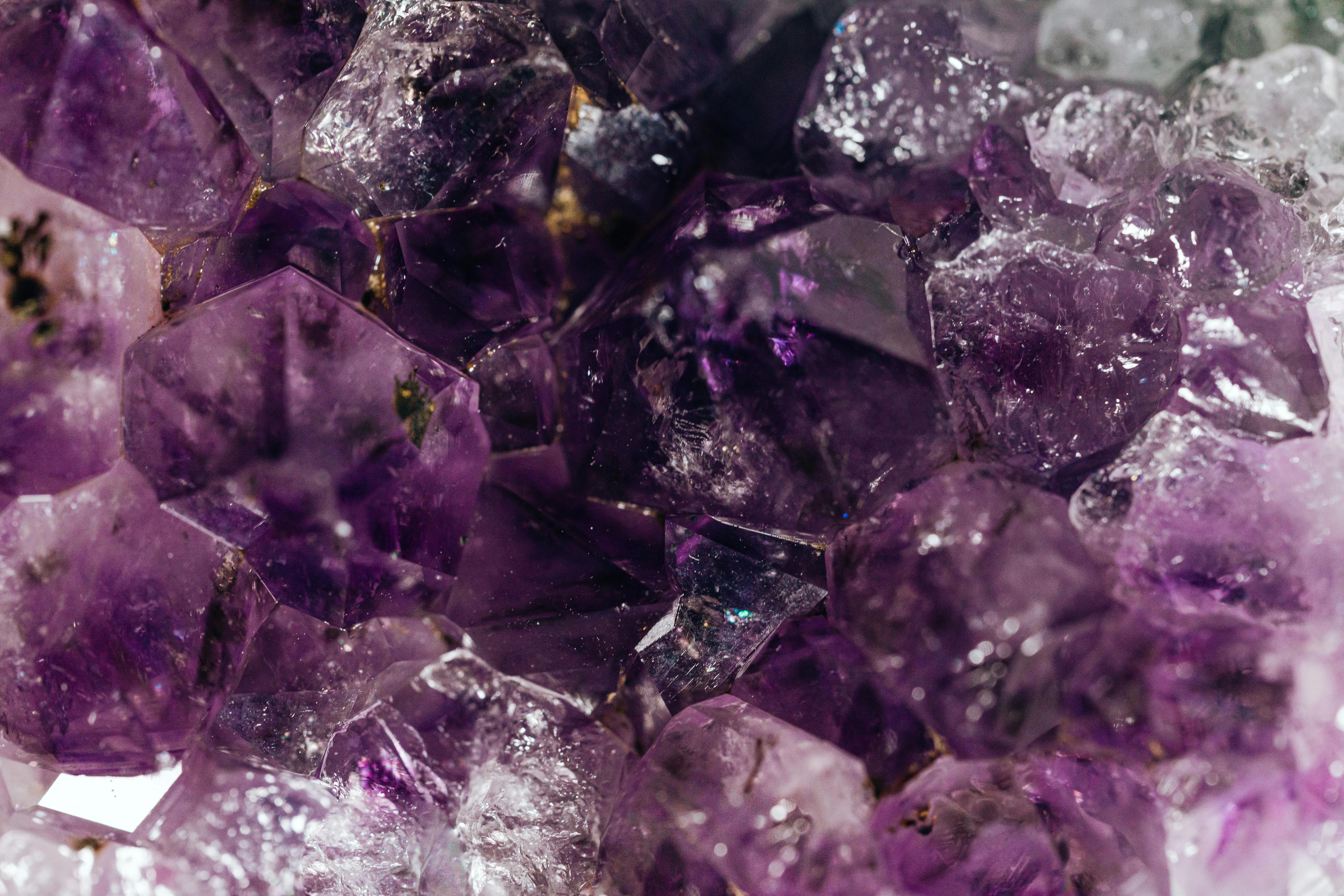Kostenloses Foto zum Thema: amethyst, amethyst cluster, bildung, dekor ...