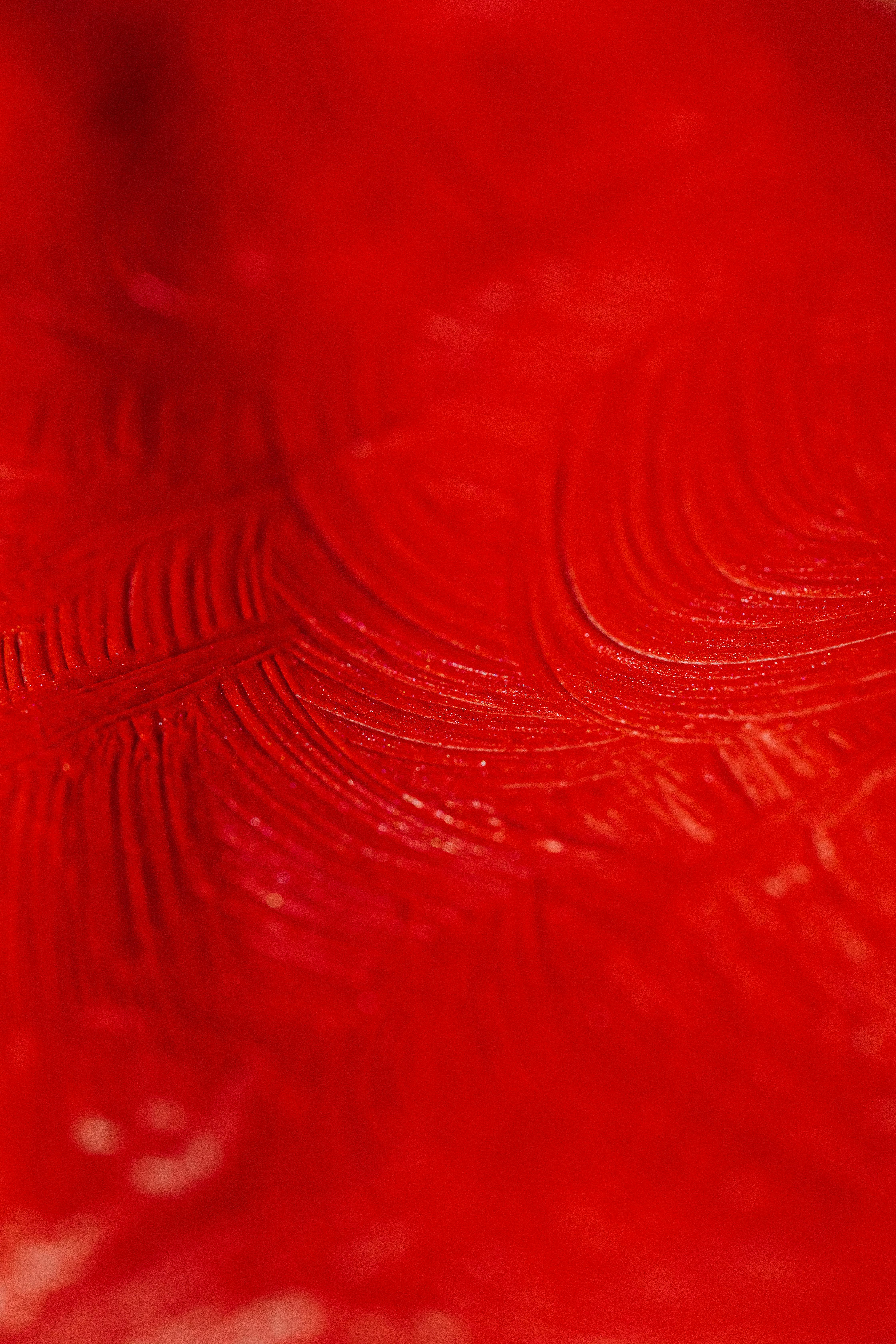 A Red Abstract Painting · Free Stock Photo