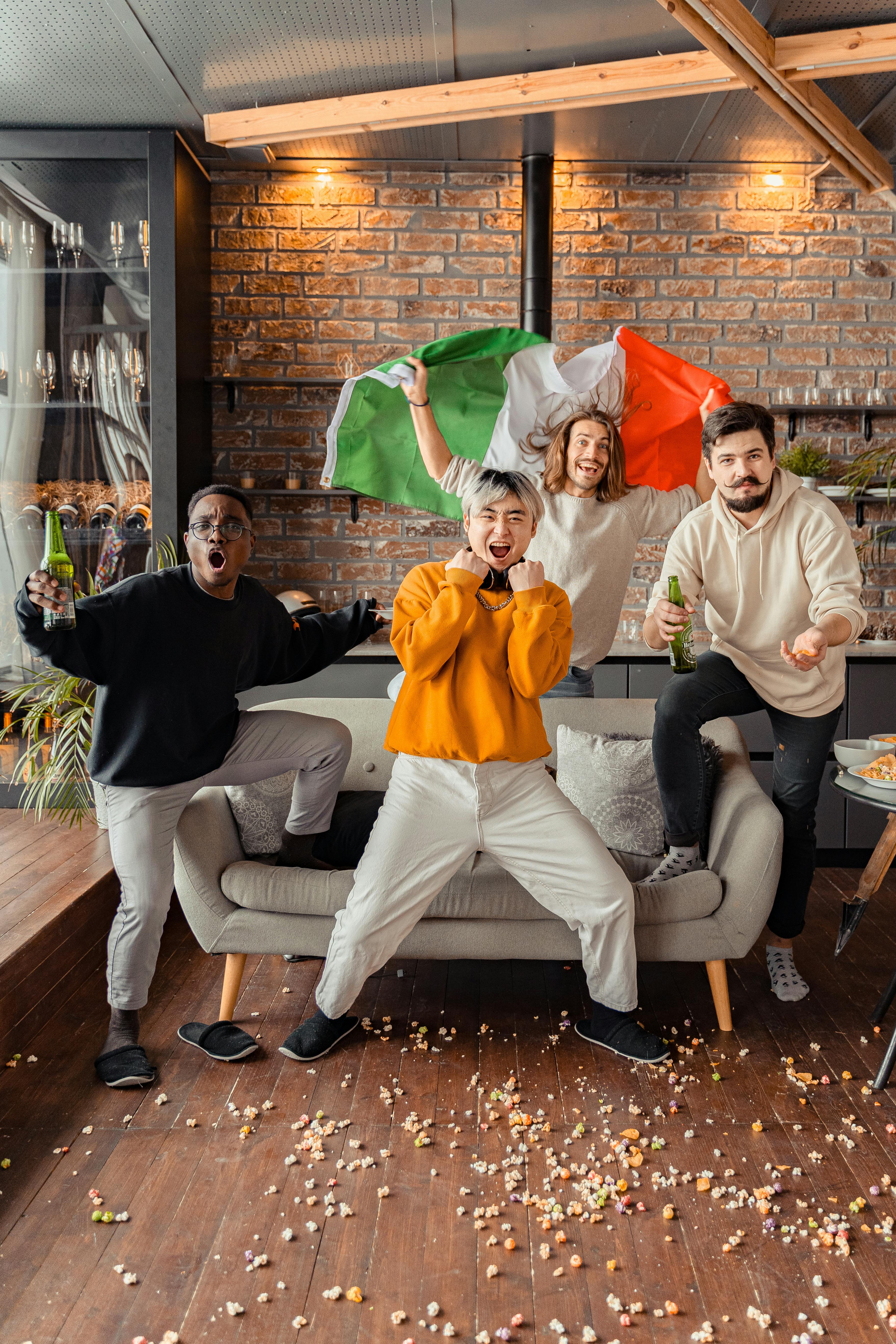 Friends Smiling at the Camera · Free Stock Photo