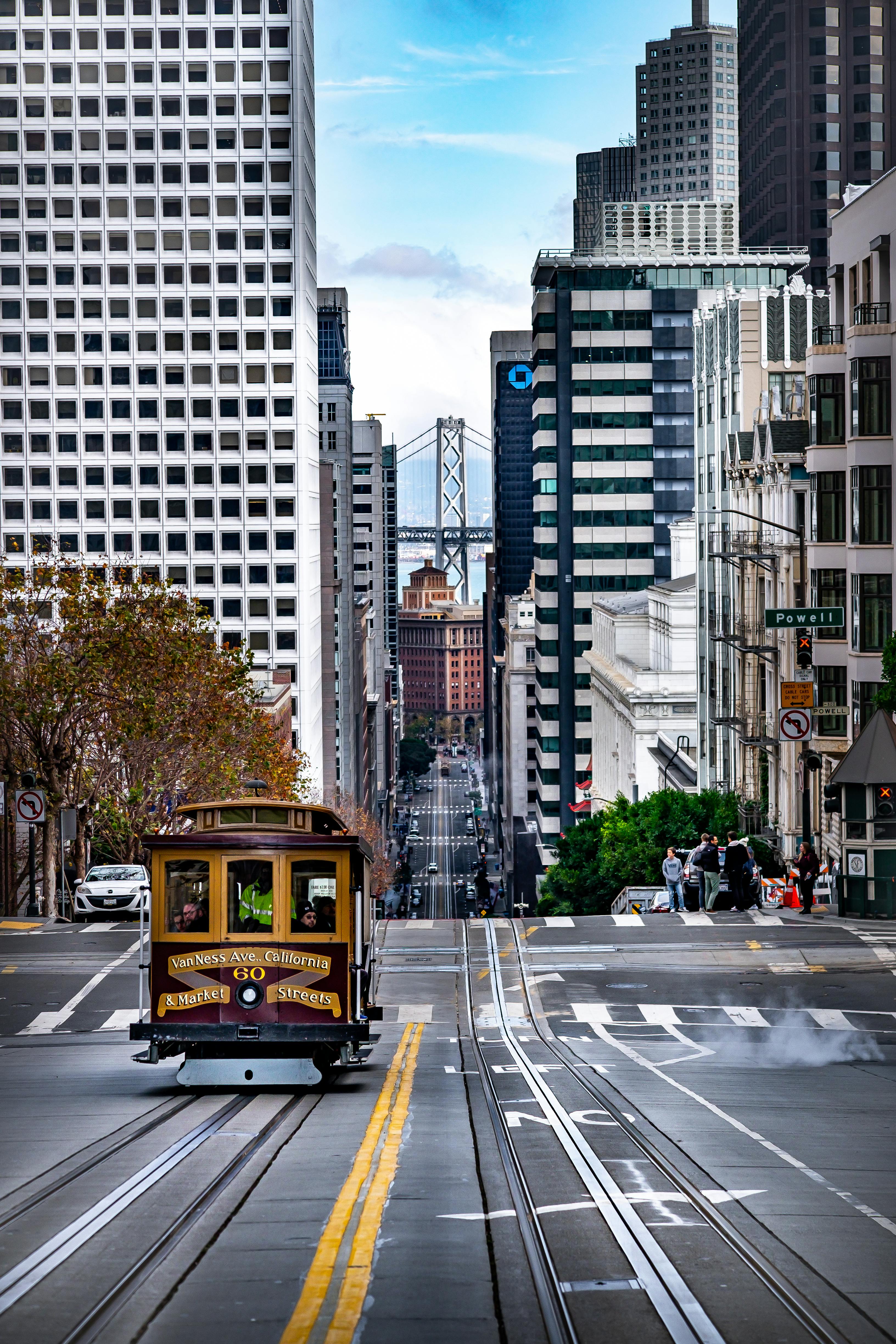 Tram on California Road · Free Stock Photo