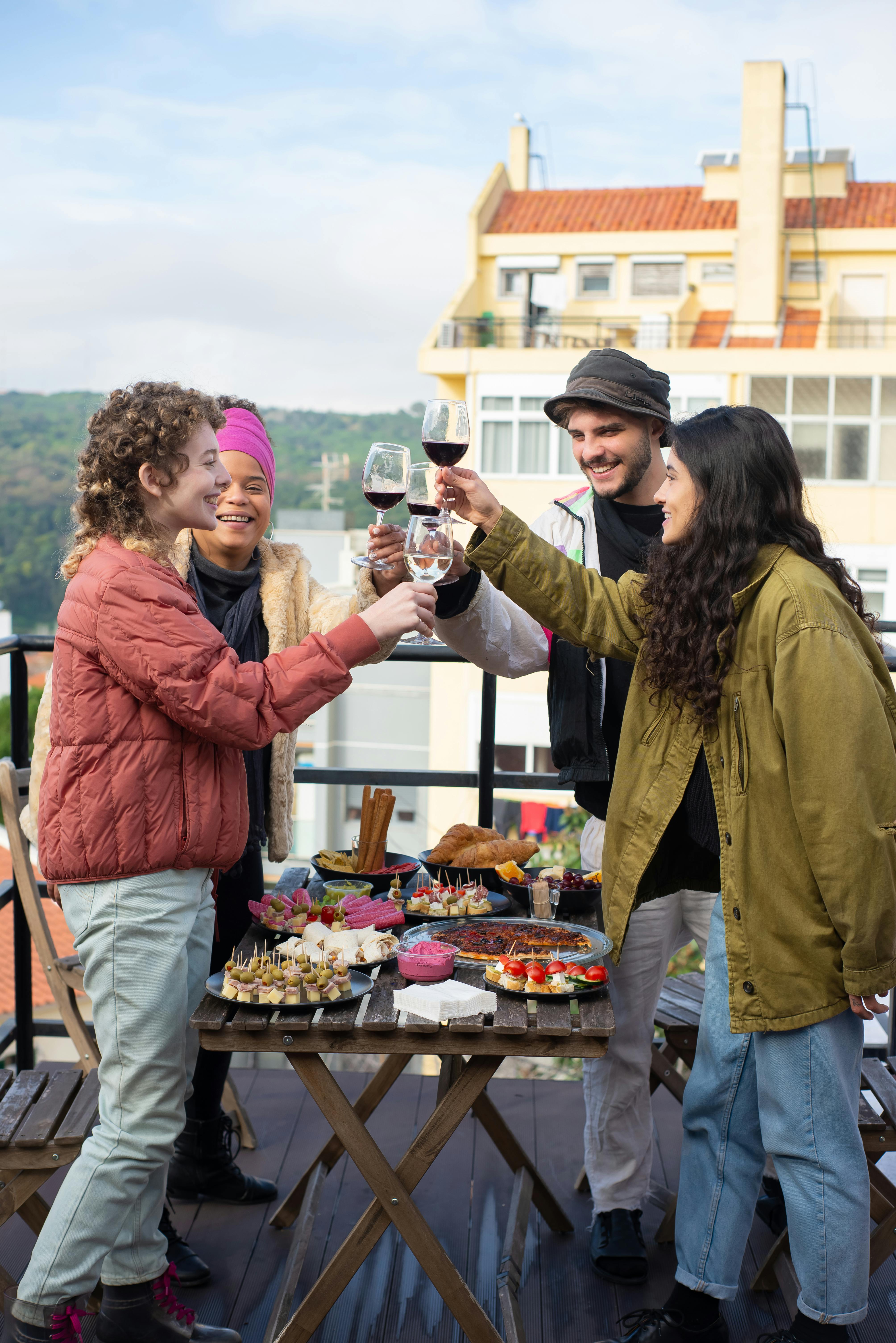 People Having a Toast · Free Stock Photo