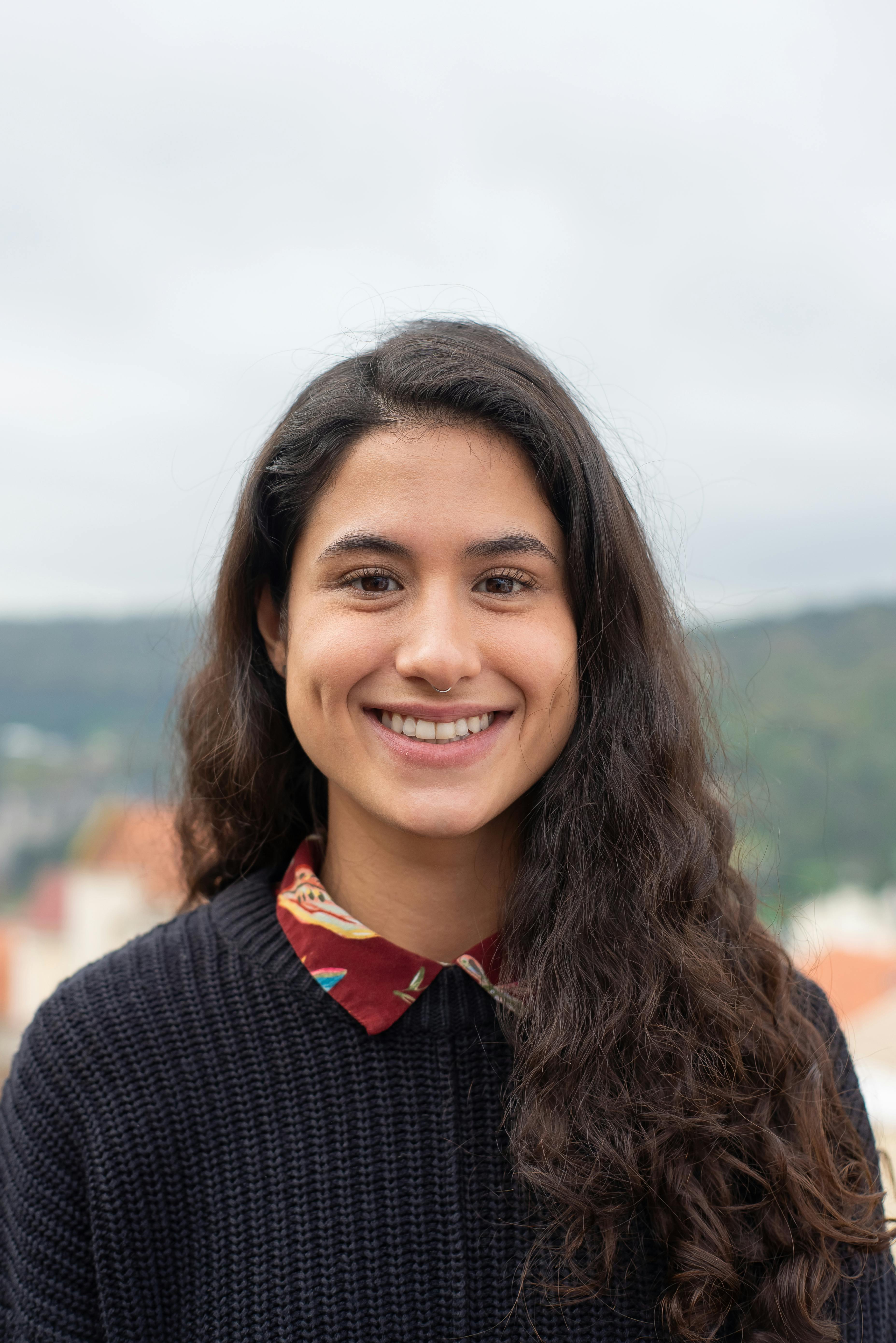 A Smiling Woman with Dimples · Free Stock Photo