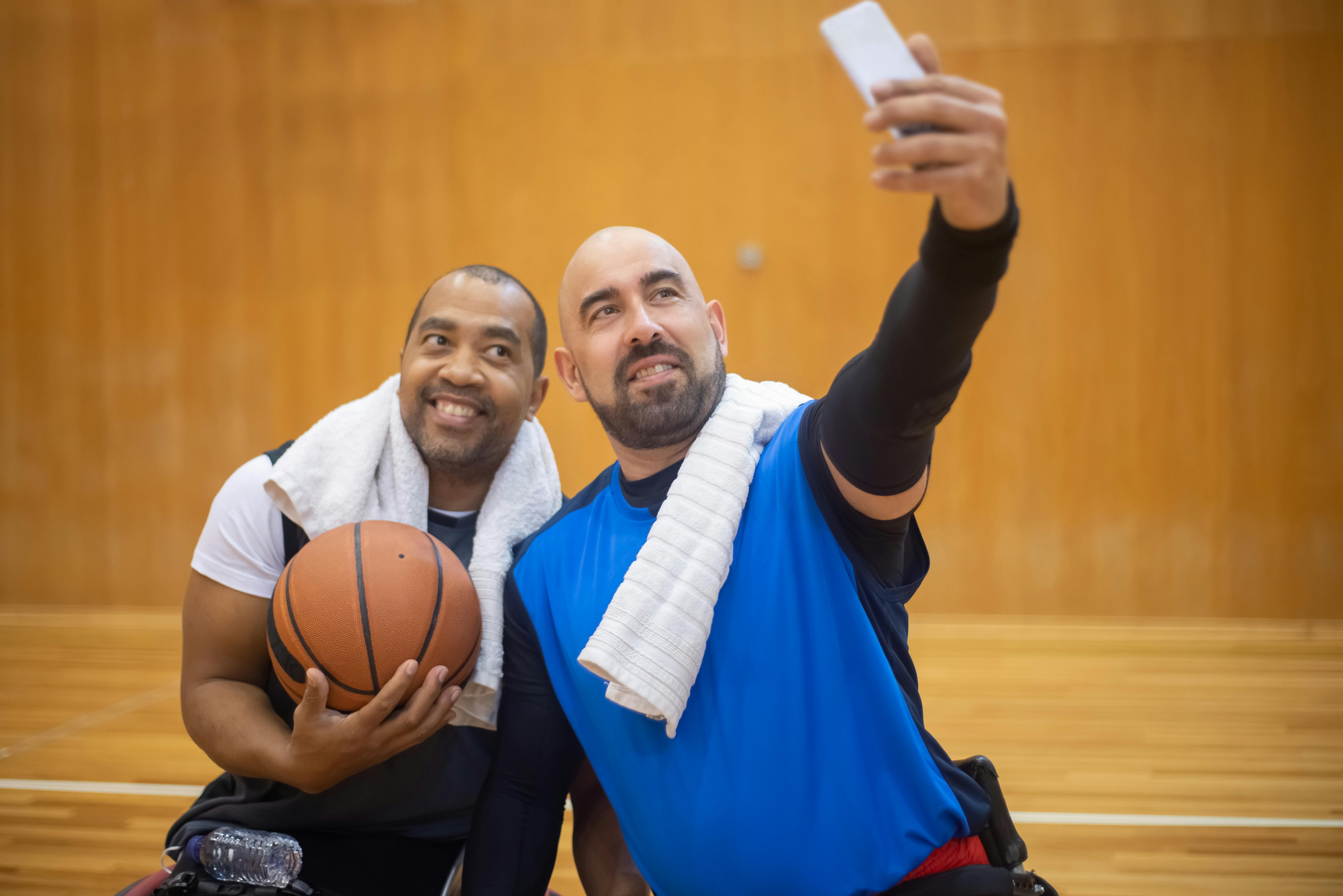 Two Men Taking Selfie · Free Stock Photo