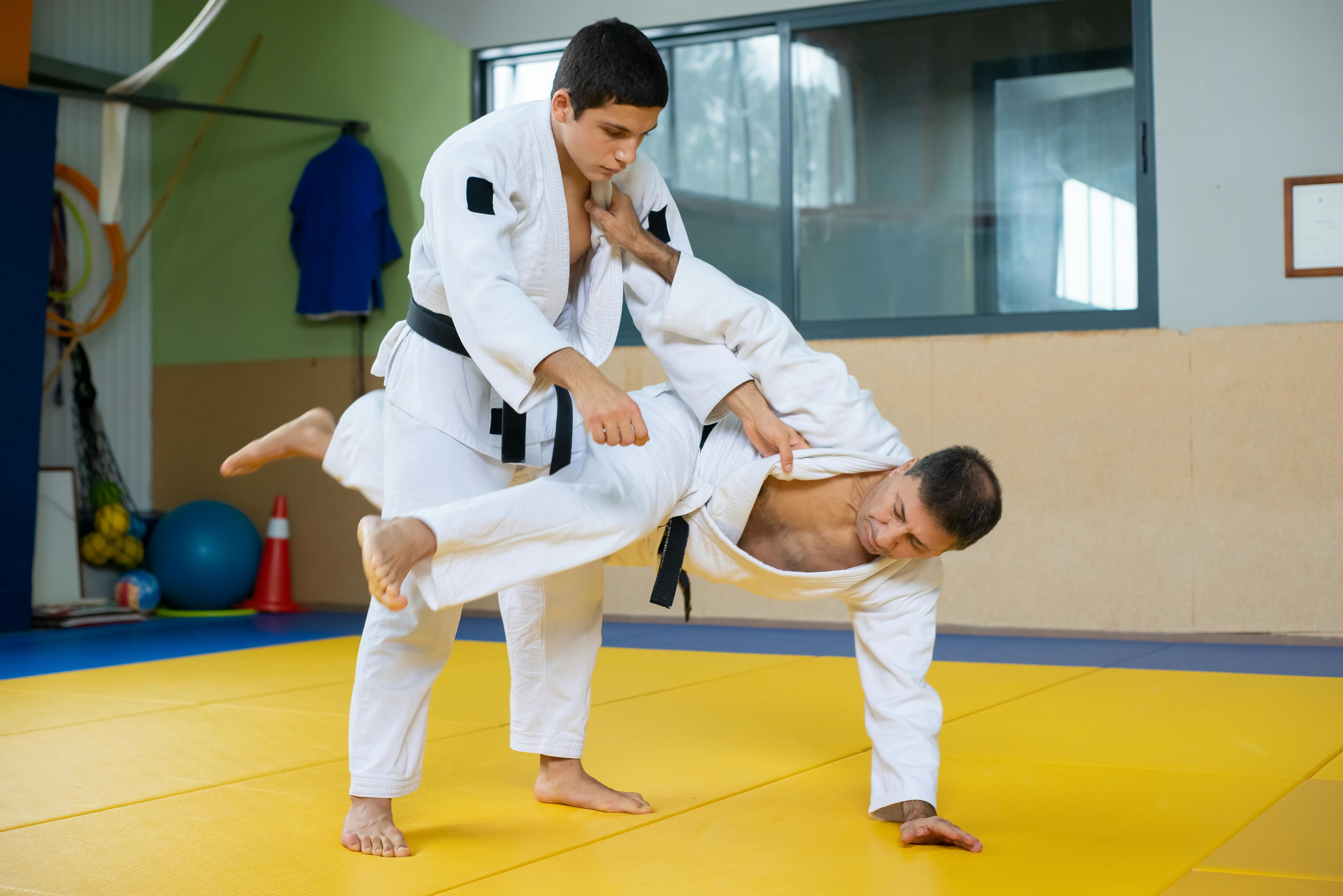 A Men doing Judo · Free Stock Photo