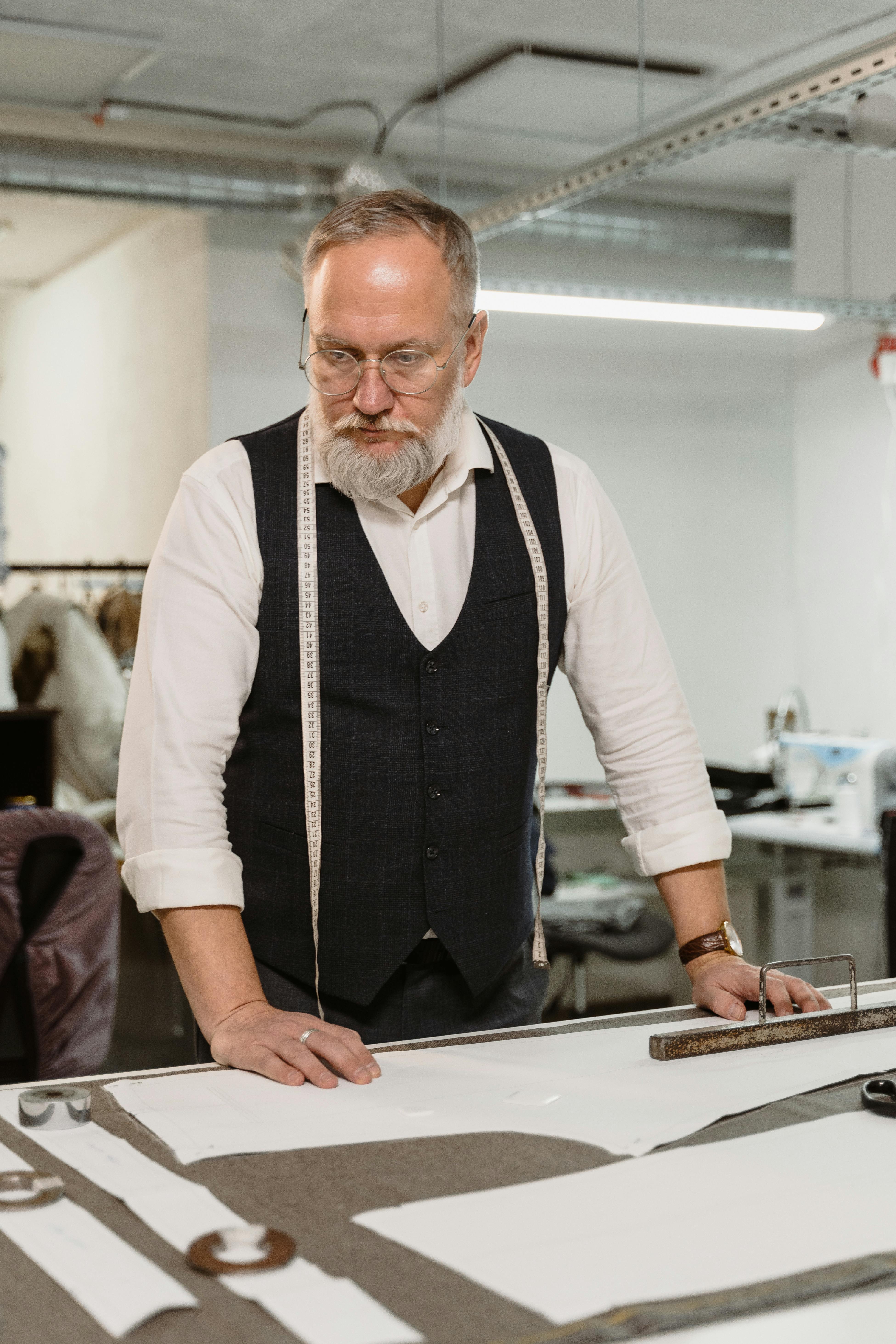 A Person doing Tailoring · Free Stock Photo