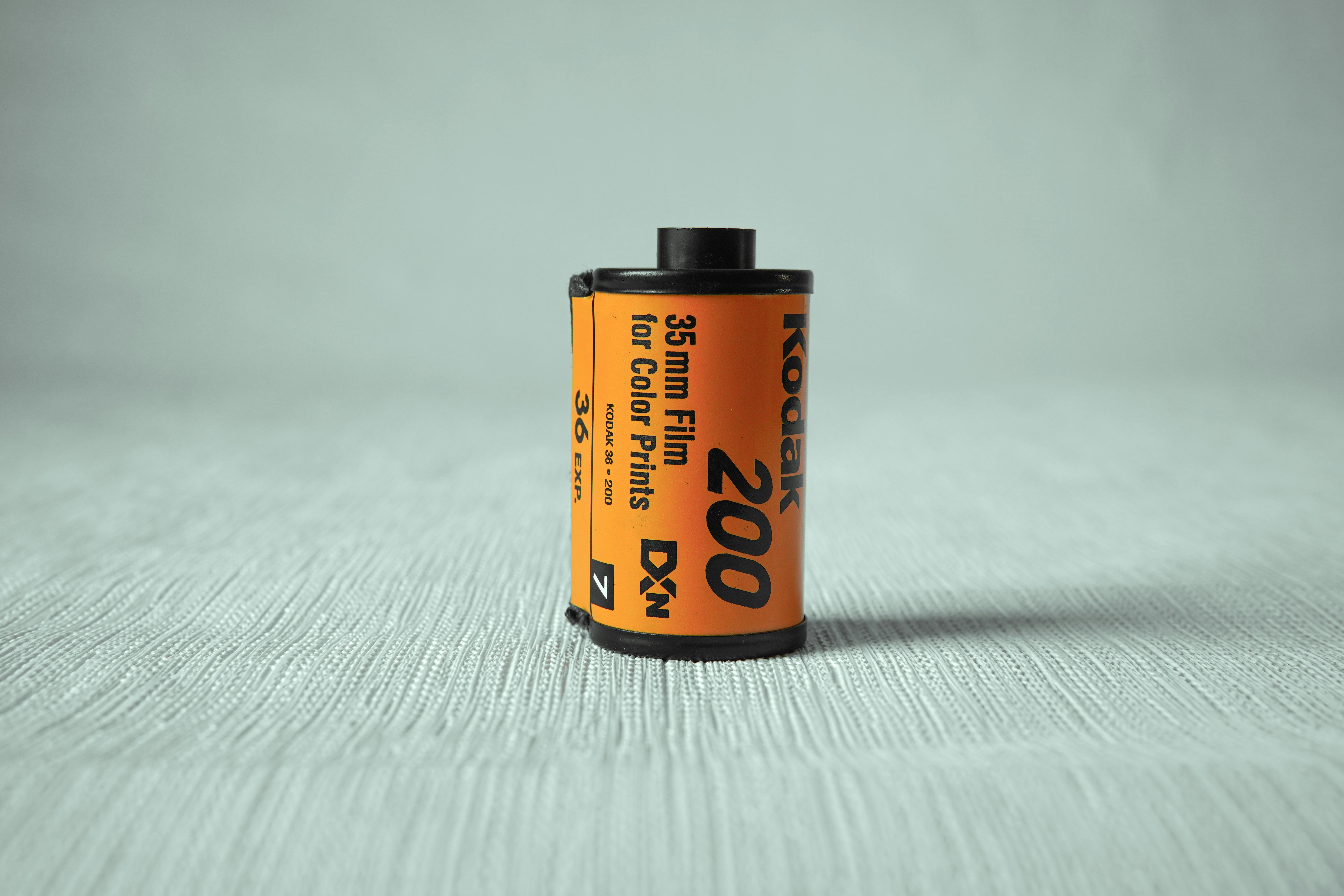 Close-up of a New Film Roll · Free Stock Photo